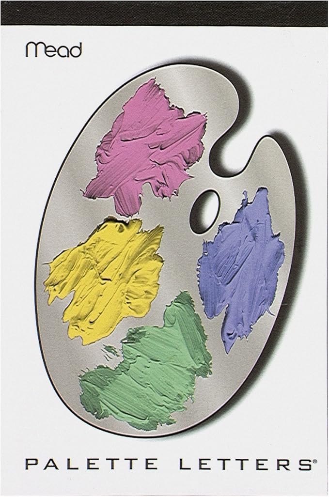 Amazon.com : Mead Palette Letters Tablet 120 Sheets (79604 ...