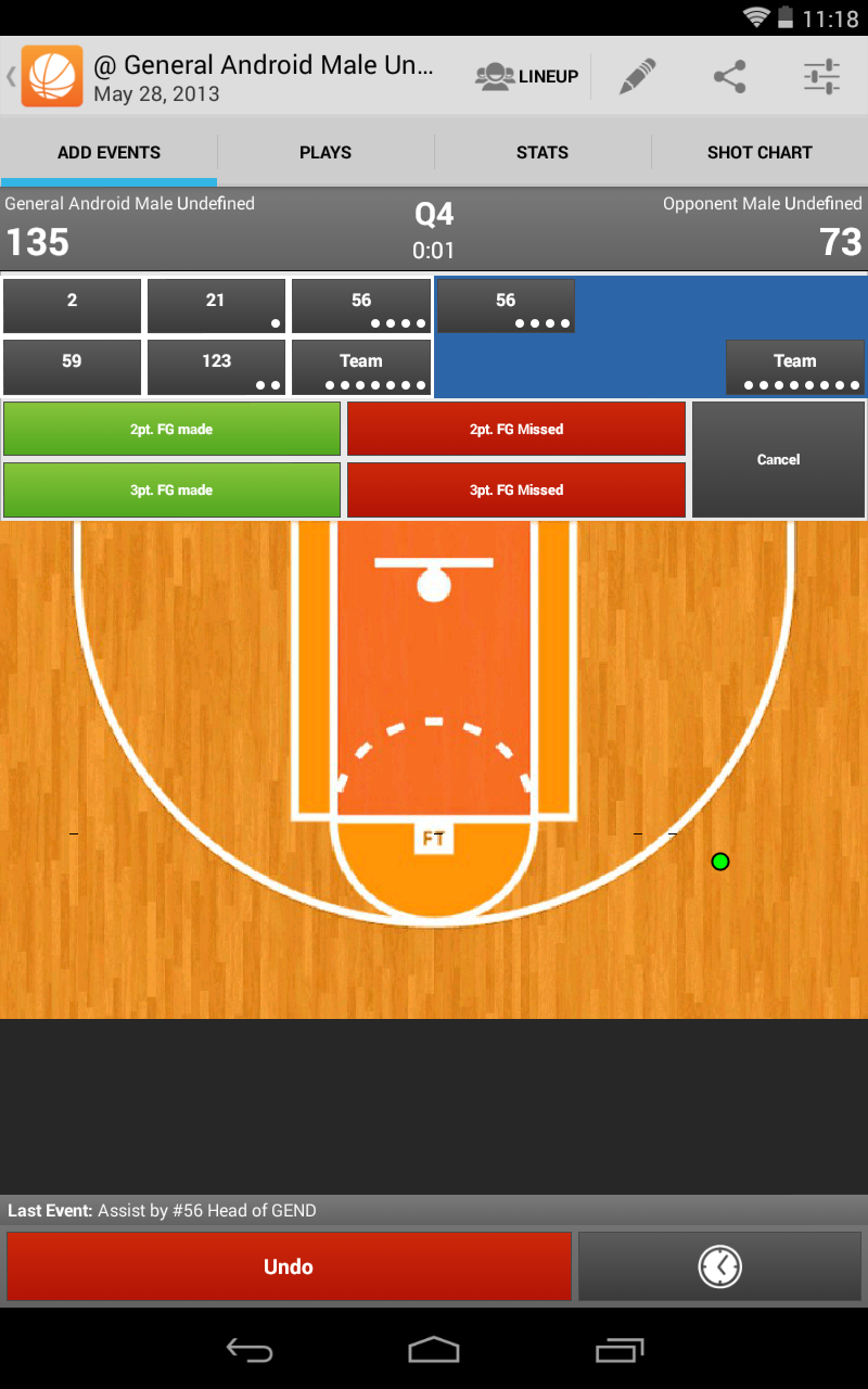 DS Basketball Statware - App on Amazon Appstore