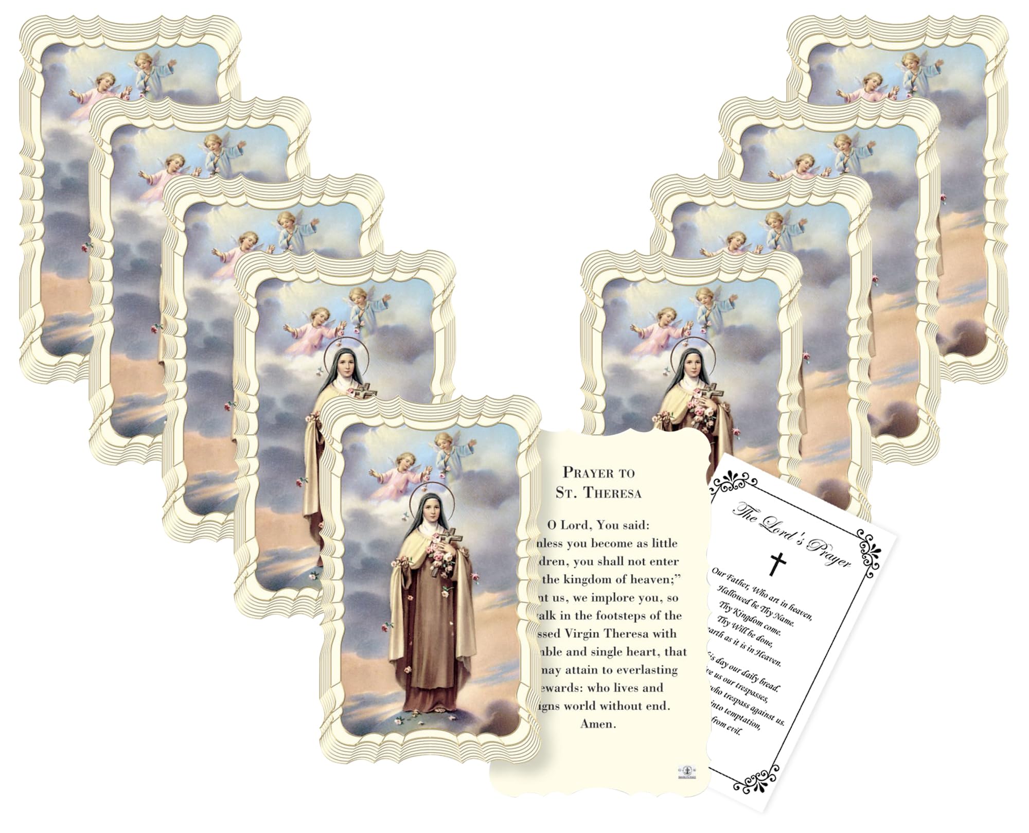 Snapklik.com : St Therese Prayer Card - 10 Laminated Prayer Card, The ...