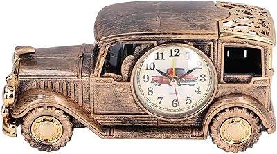 Mini Cooper Miniature Collectible Clock Red with Union Jack : Amazon.co ...