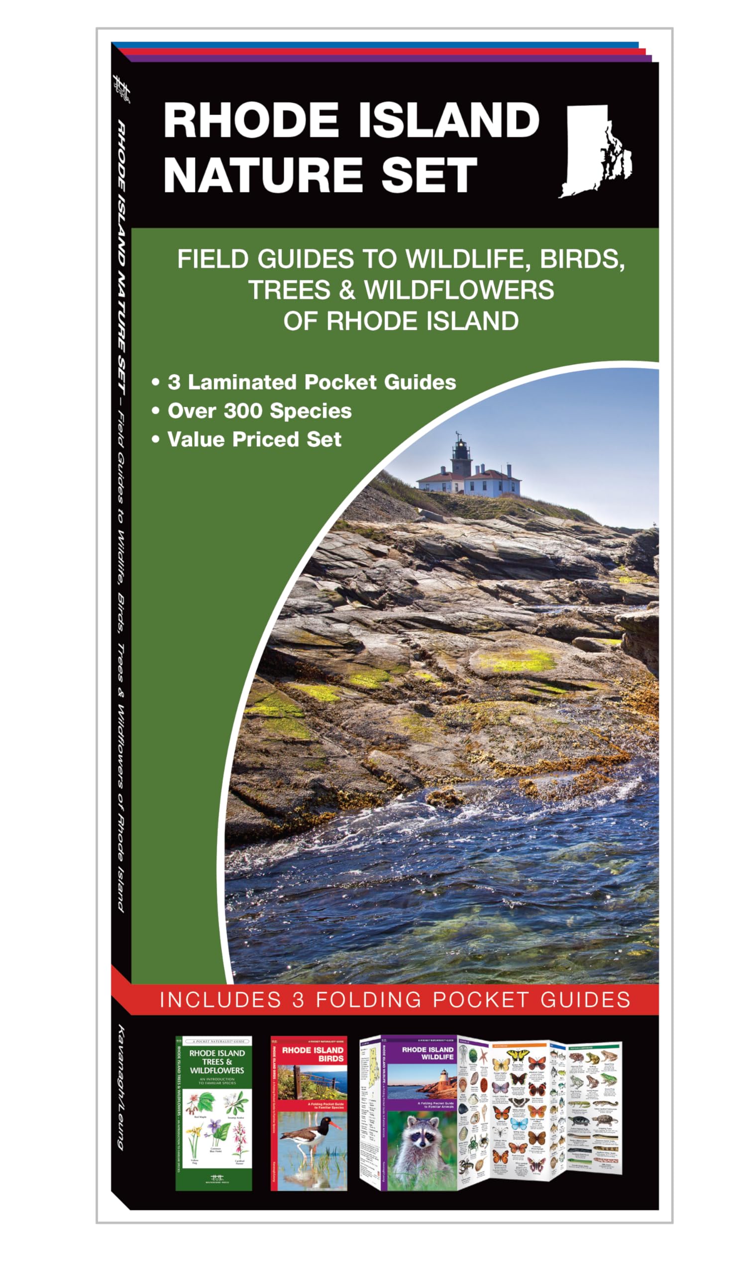 Rhode Island Nature Set: Field Guides to Wildlife, Birds, Trees ...
