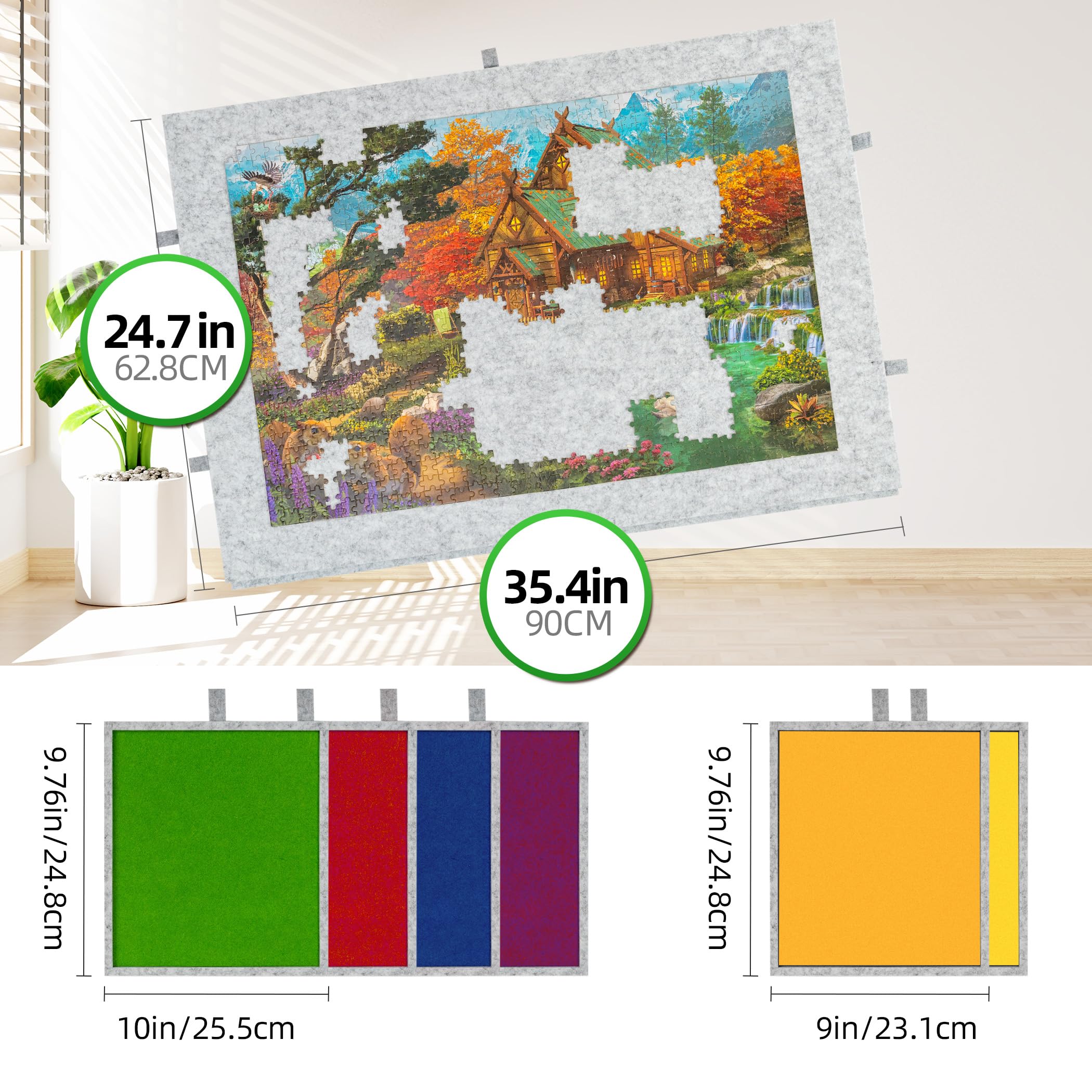 Snapklik.com : LAVIEVERT 1500 Piece Tilting Jigsaw Puzzle Board
