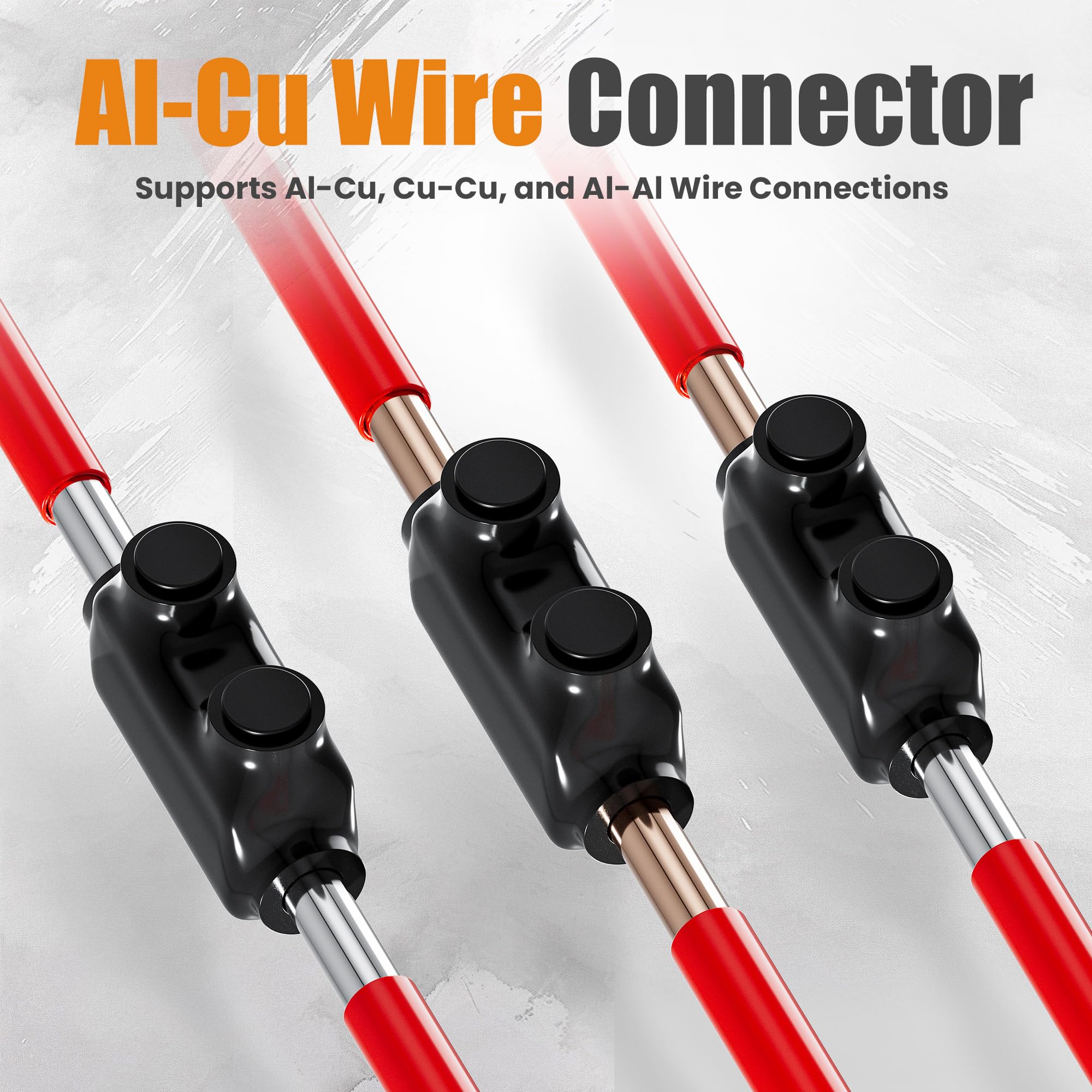 Snapklik.com : Insulated Multi-Tap Connector, QMS-D2/0-1, 5 Pack, UL ...