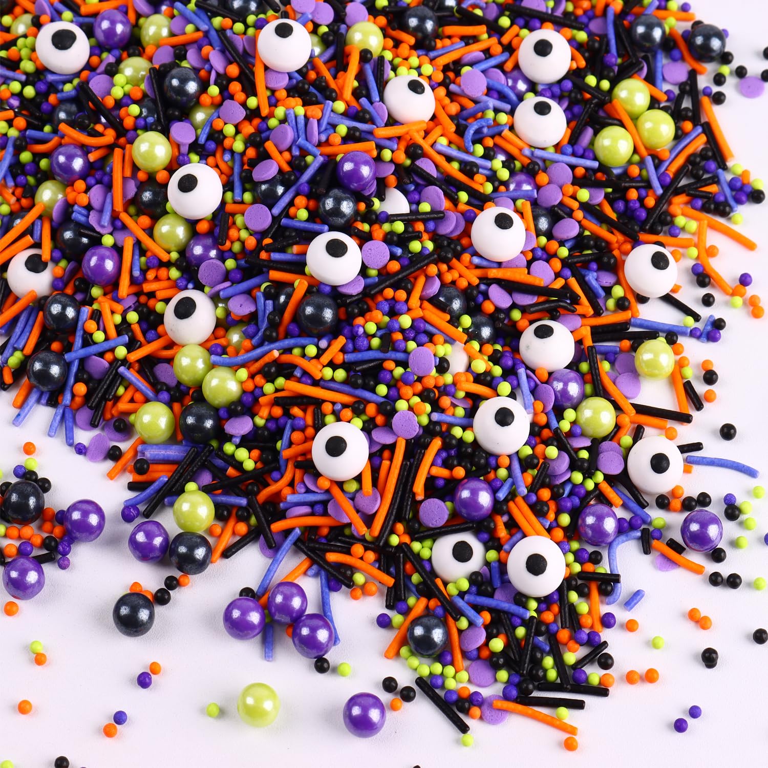 Amazon.com: Halloween Sprinkles for Cake Decorating 7ounce, Eyeball Sprinkles for Halloween ...