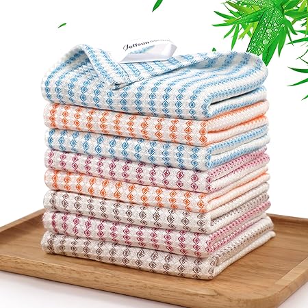 Amazon.com: Oeleky Dish Cloths for Kitchen Washing Dishes, Super ...
