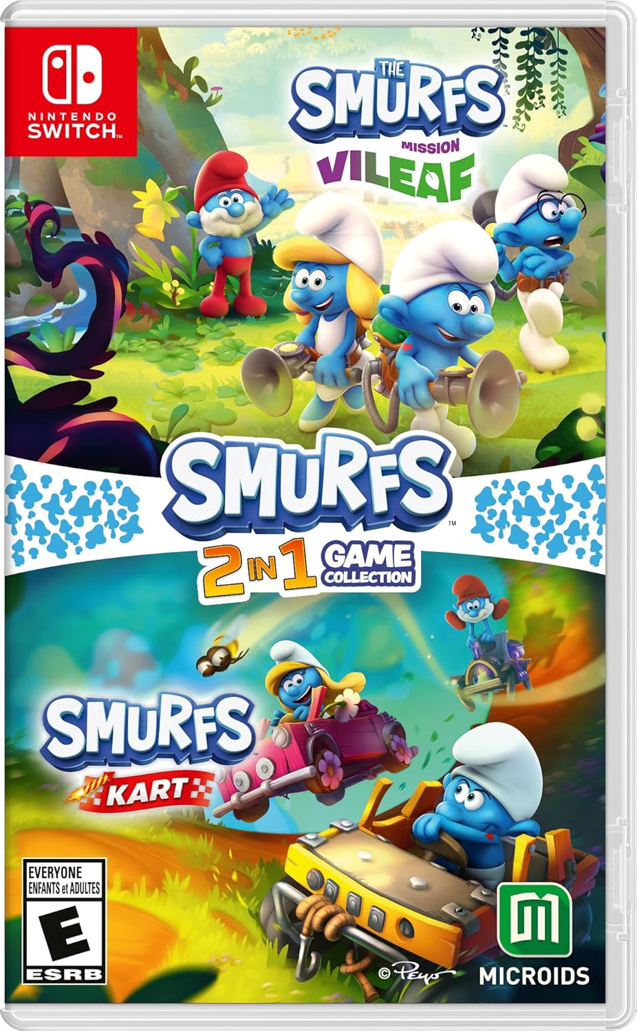 Smurfs 2 In 1 Game Collection - Immersive Gameplay for All