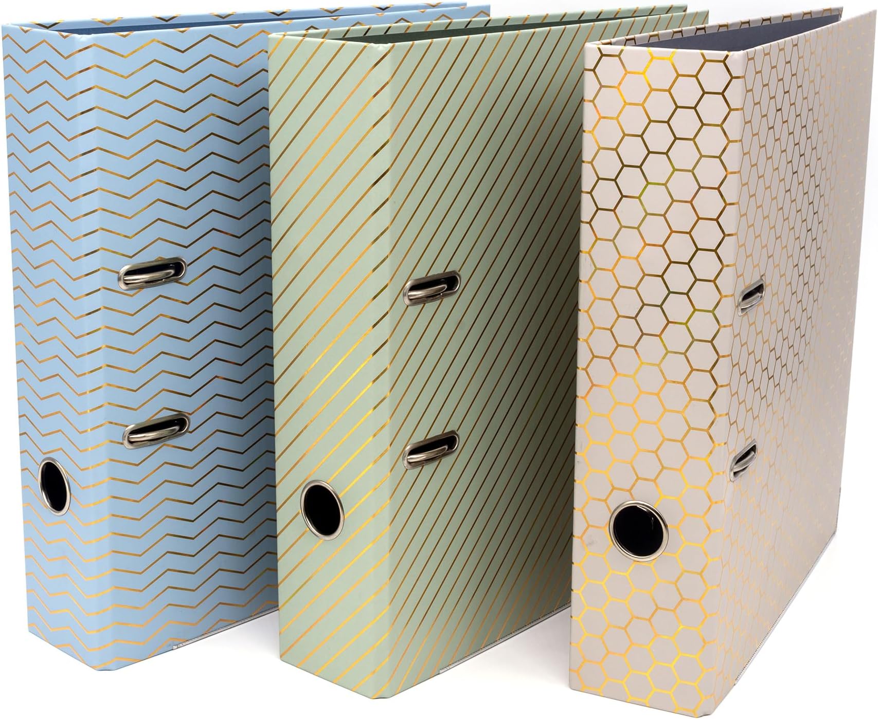 Pukka Pad Haze A4 Lever Arch Files – Pack of 3 File Boxes with 2 Ring ...