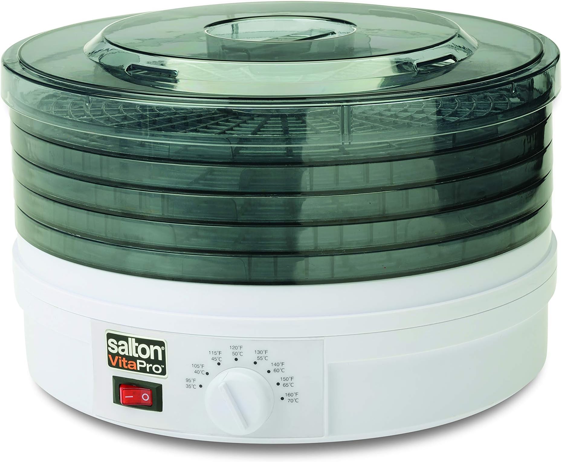 Salton VitaPro Food Dehydrator - Perfectly Preserve Fruit, Jerky ...