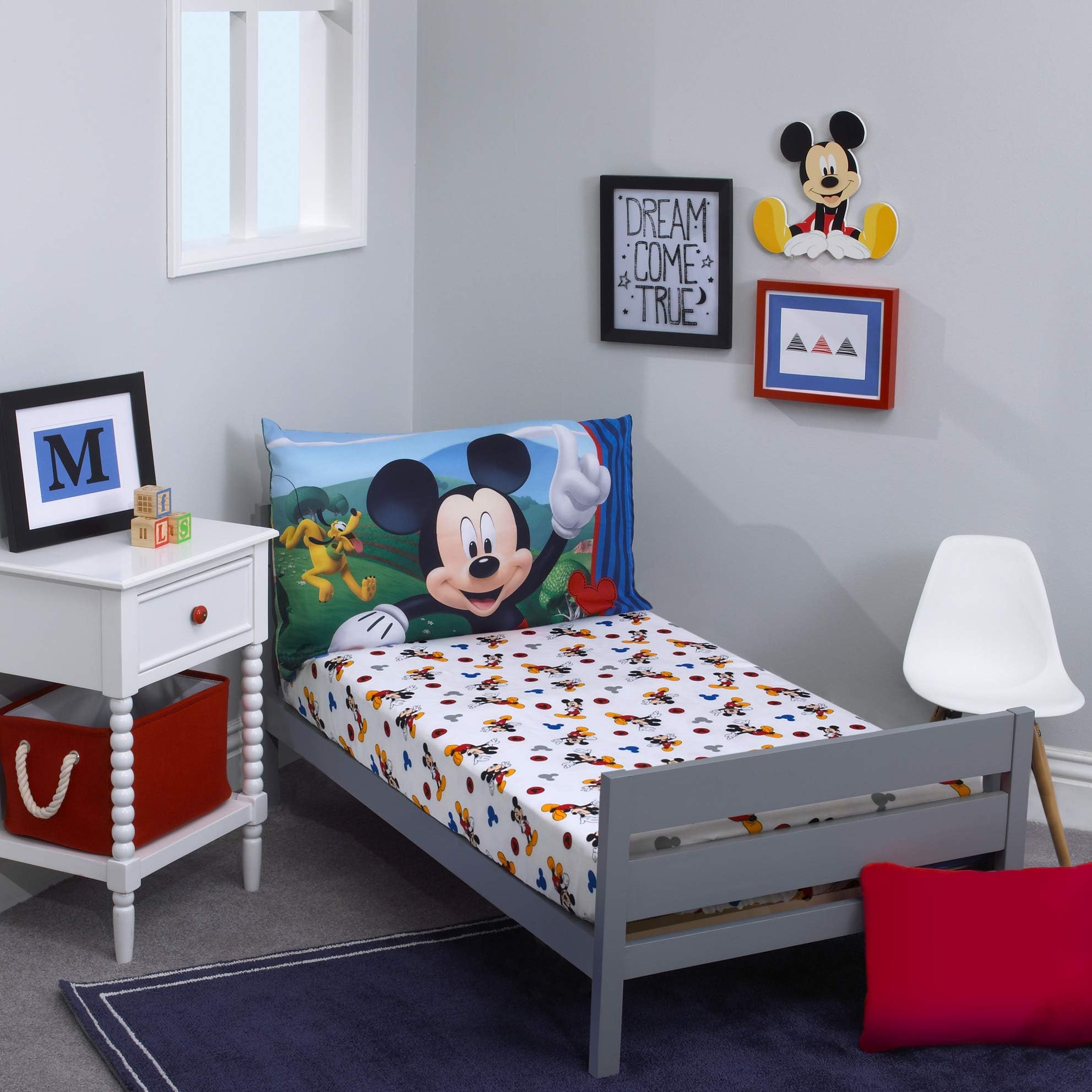 Amazon.com: Disney Mickey Mouse Clubhouse Toddler Sheet Set : Baby