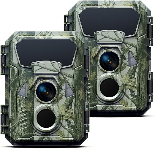 Trail Camera 4K 48MP Night Vision Motion Activated Game Cam