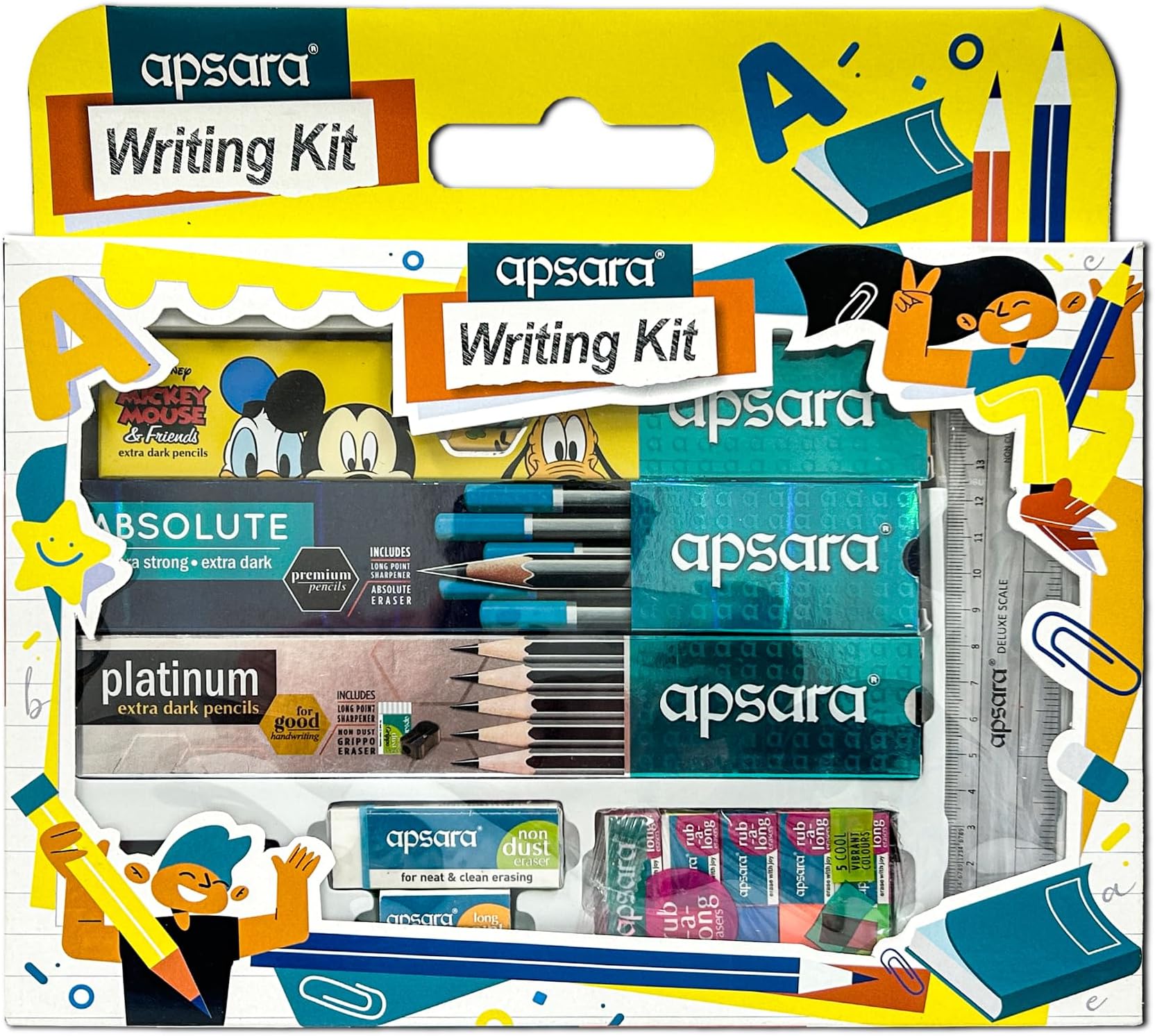 Apsara 250 Writing Kit (Blue/White) : Amazon.in: Office Products