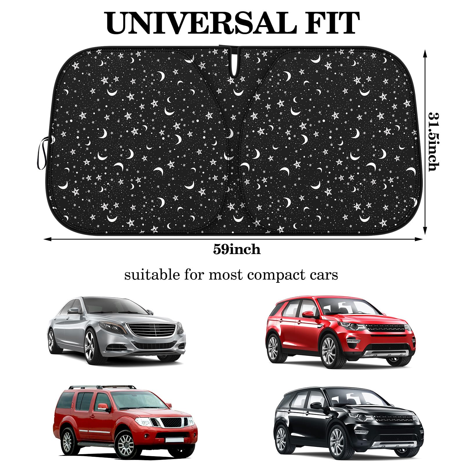 Snapklik.com : Woanger Windshield Sun Shade Foldable Car Front Window ...