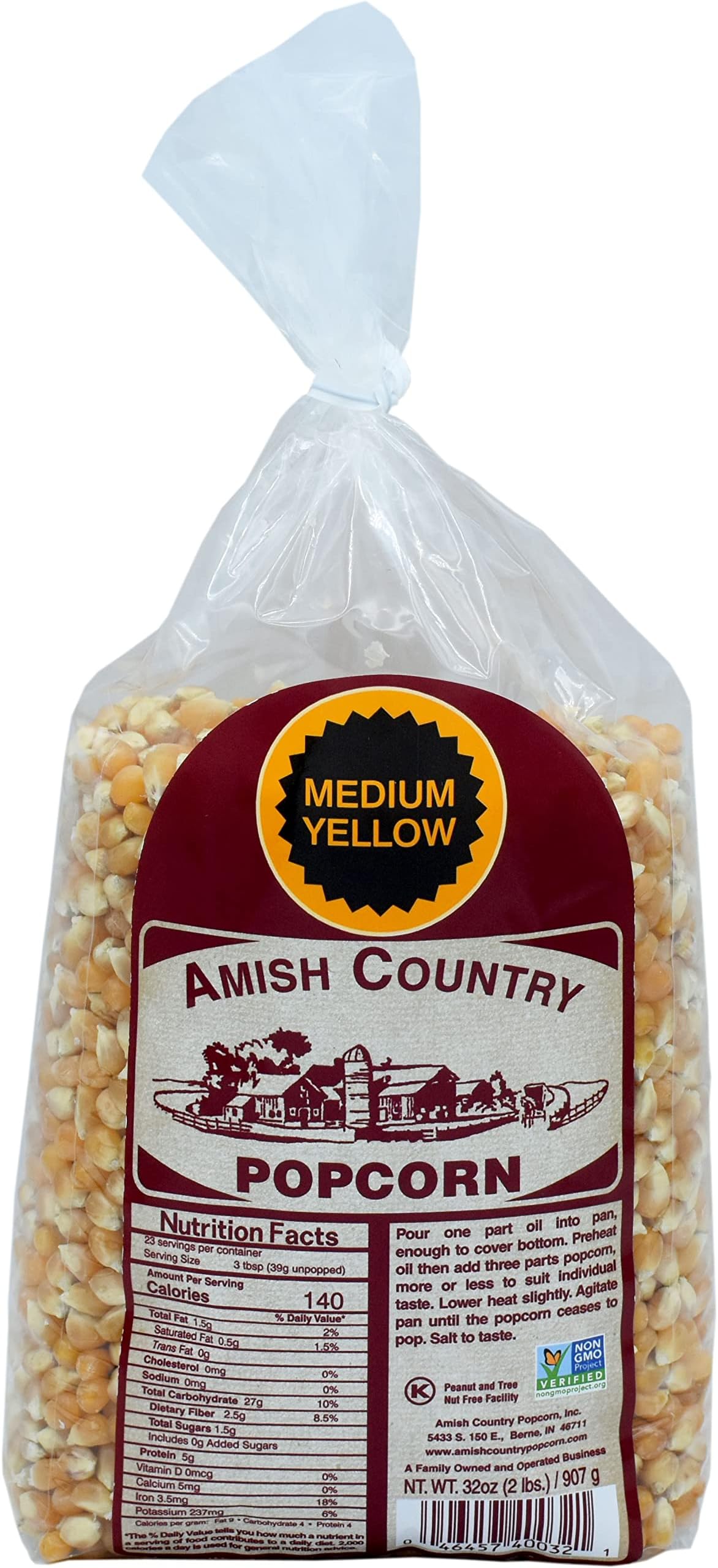 Amazon.com: Amish Country Popcorn | 4-1 lb Bags | Variety Pack | 1 lb ...