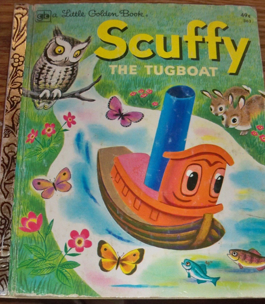 Scufft The Tugboat and his adventures down the river (1975) (A Little ...