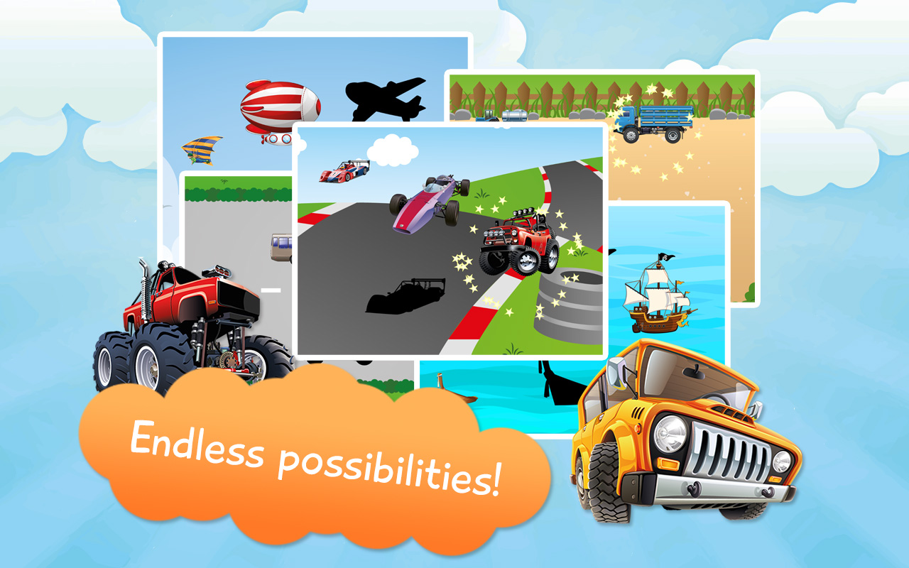 Vehicles Puzzles for Toddlers - App on Amazon Appstore