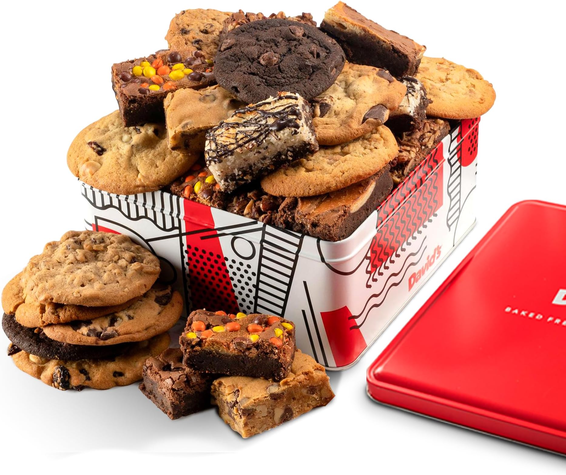 Amazon.com: David’s Cookies Gourmet Assorted Cookies and Brownies Gift ...