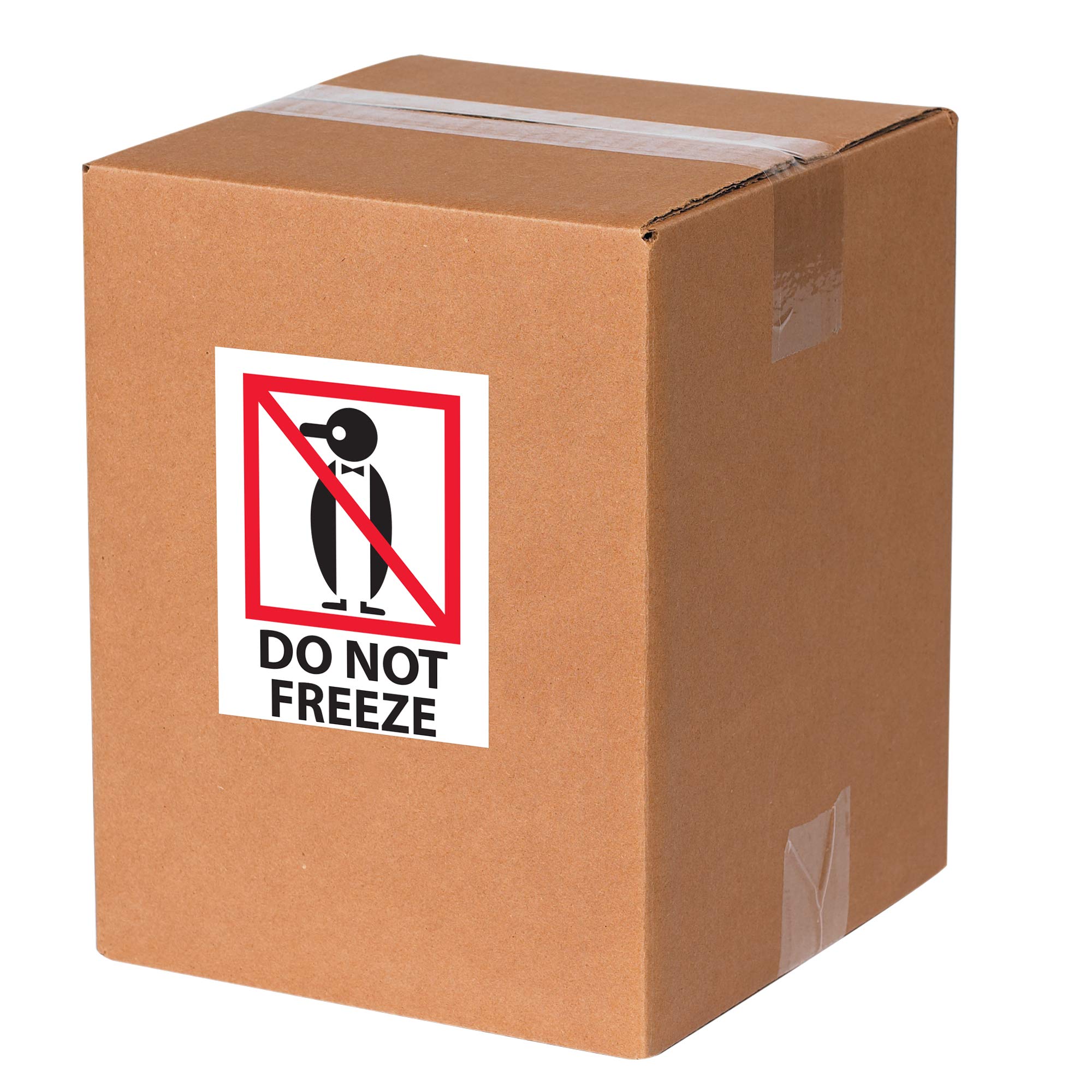 Snapklik.com : Tape Logic Aviditi 3" X 4","Do Not Freeze" Red/White ...