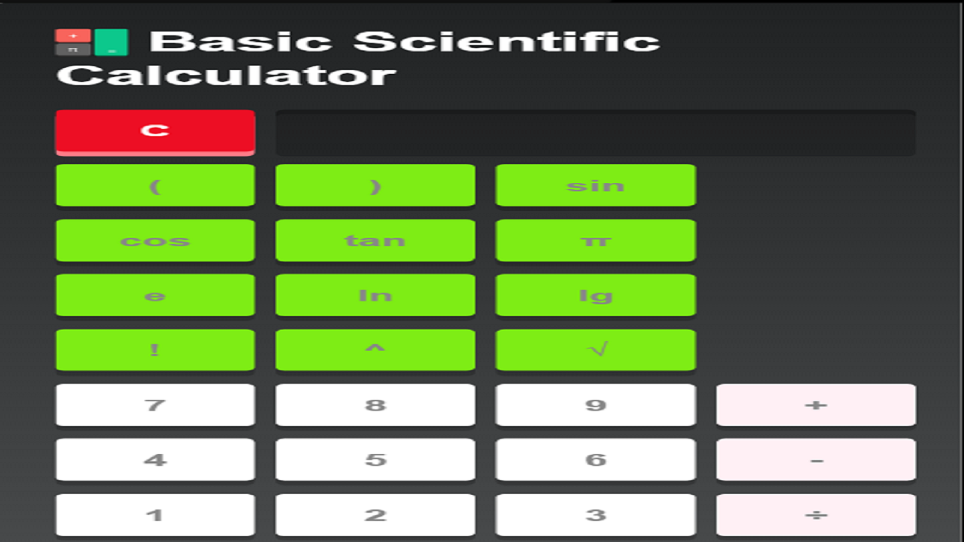 Basic Scientific Calculator - App on Amazon Appstore