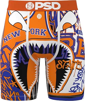 PSD Men's Boxer Briefs - WF New York, 7 Inch Inseam, Moisture-Wicking ...