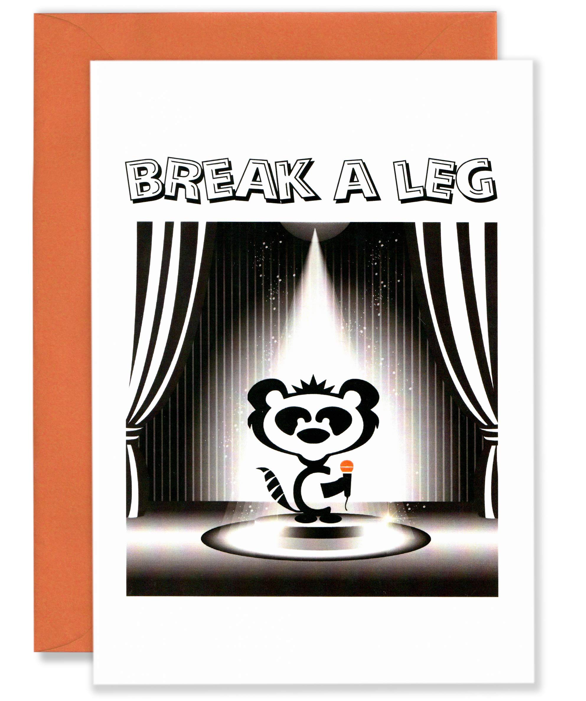 Buy Curious Cards - Break a Leg - Funny Office Encouragement | Good ...