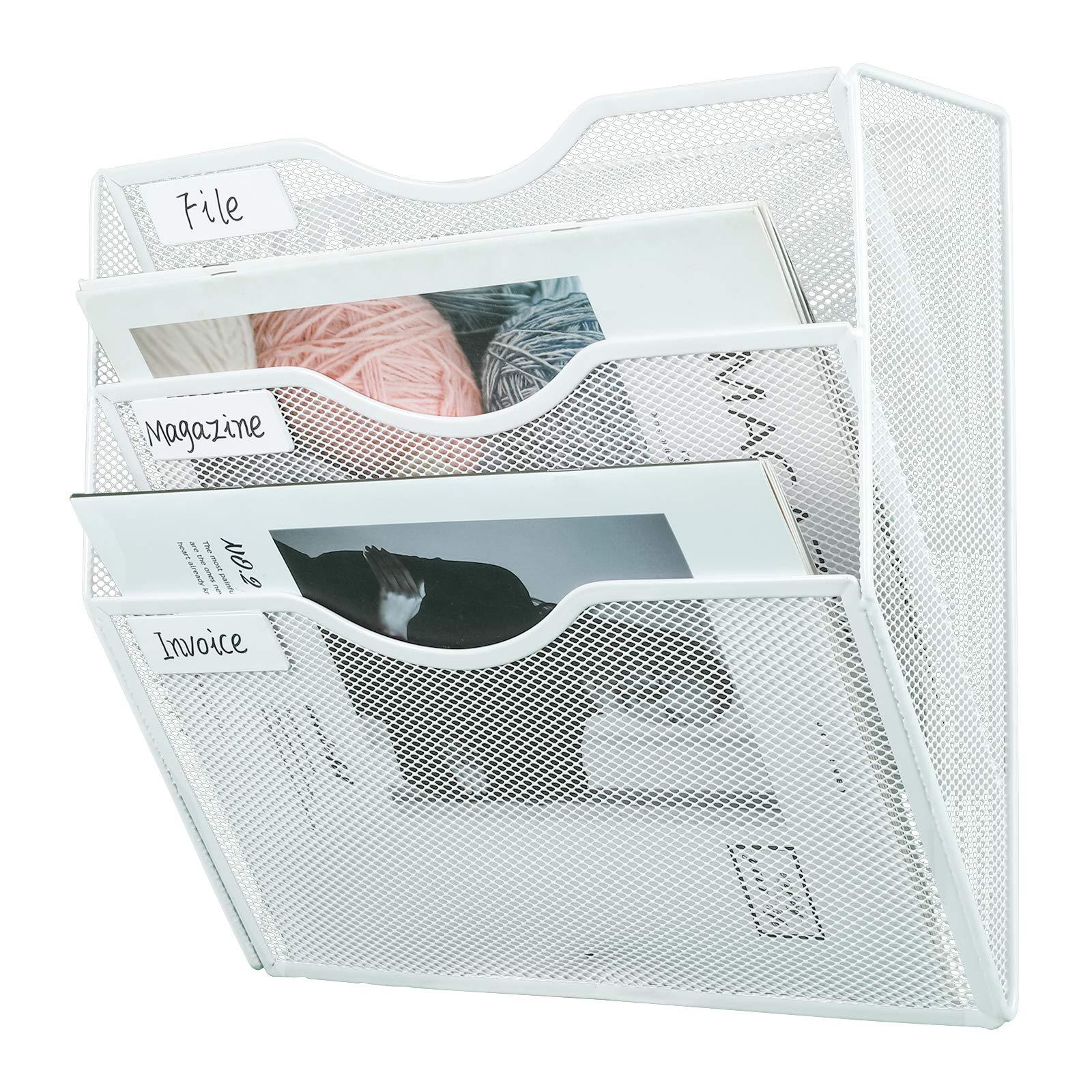 Snapklik.com : PAG Hanging Wall File Holder Mail Organizer Wall Mount ...