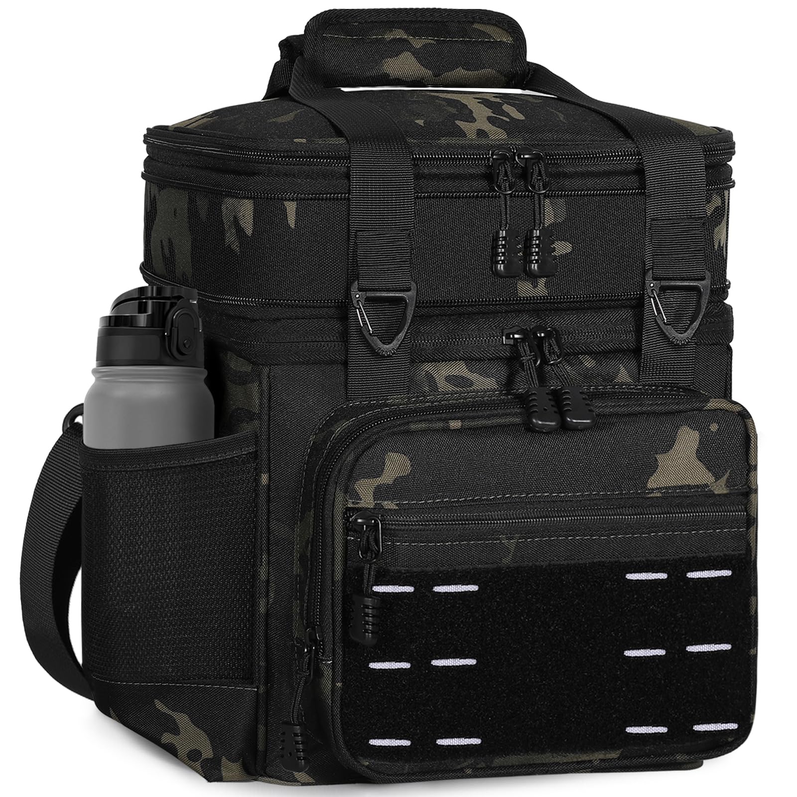 Amazon.com: TENKIST Lunch Box Cooler Bag - Insulated Tactical Lunchbox ...