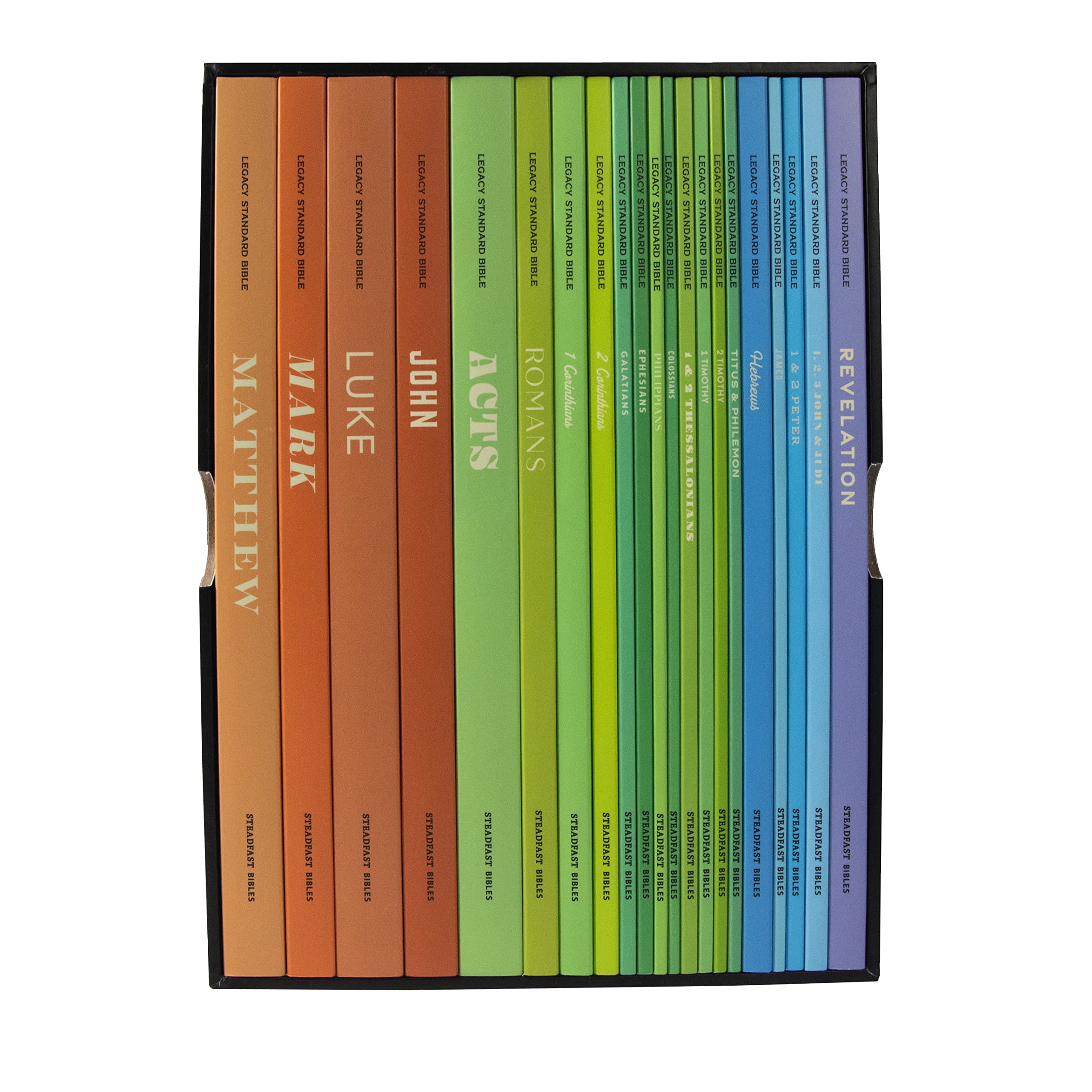 Legacy Standard Bible, Scripture Study Notebook - New Testament Set ...