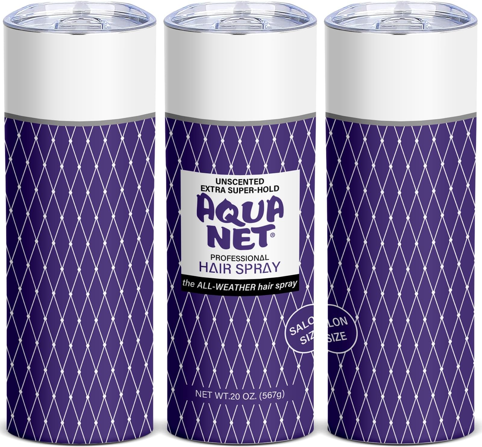 Amazon.com | Aqua Net Tumbler - White - 20oz Stainless Steel Tumbler ...