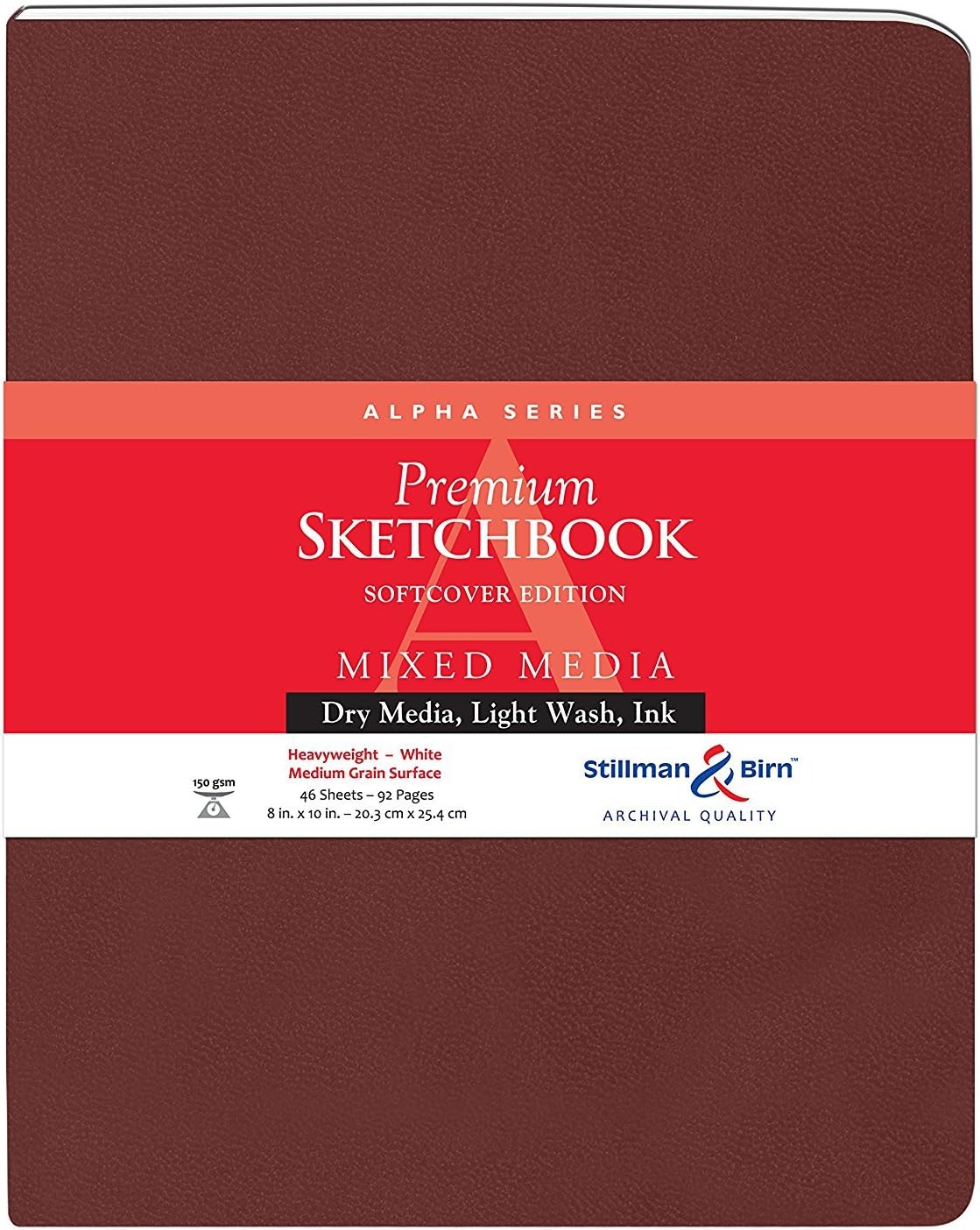 Amazon.com: Nostalgie Sketch Book 190g/m², Drawing Notebook, A5 ...
