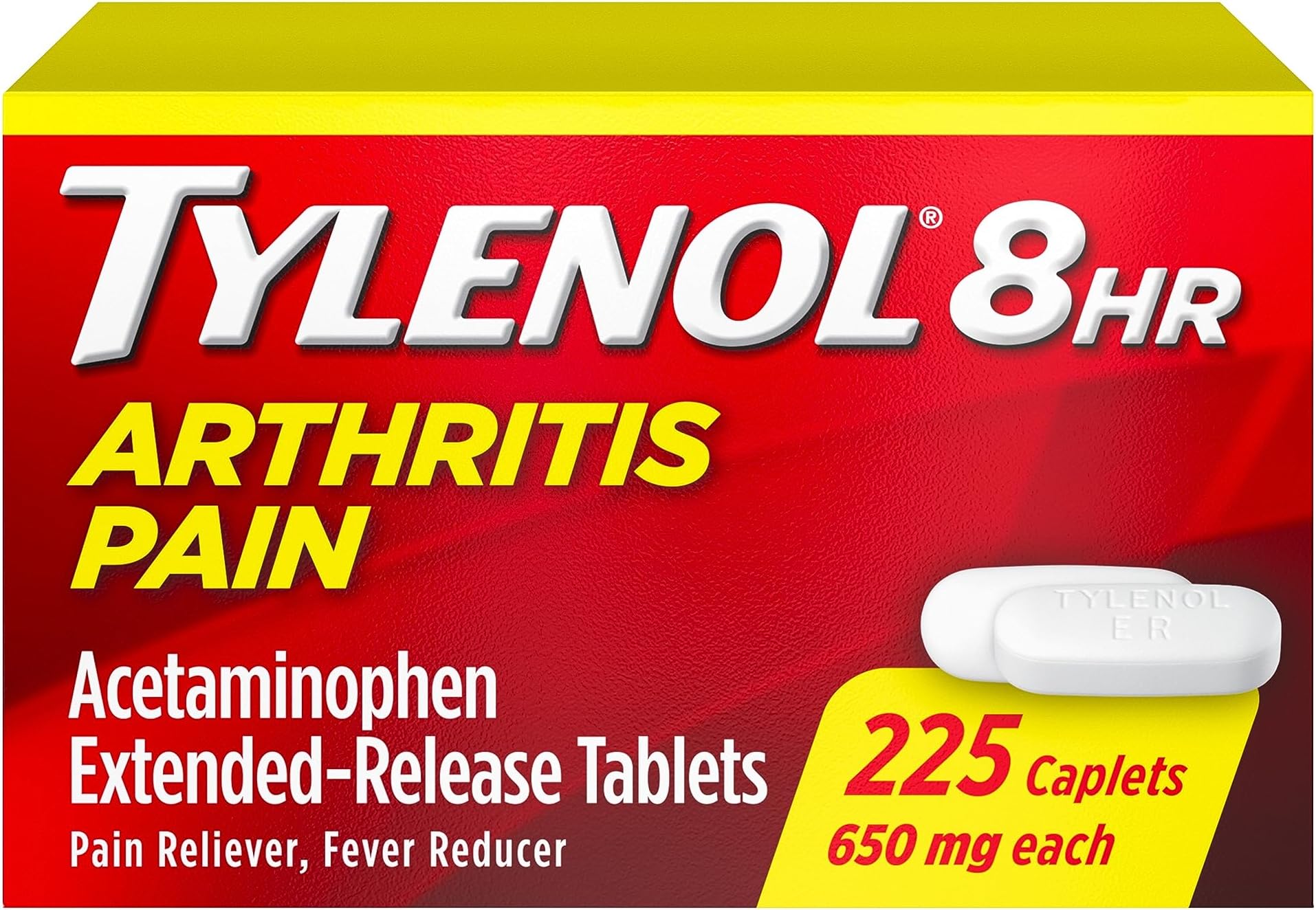 Amazon.com: Tylenol 8 Hour Arthritis Pain Relief Extended-Release ...