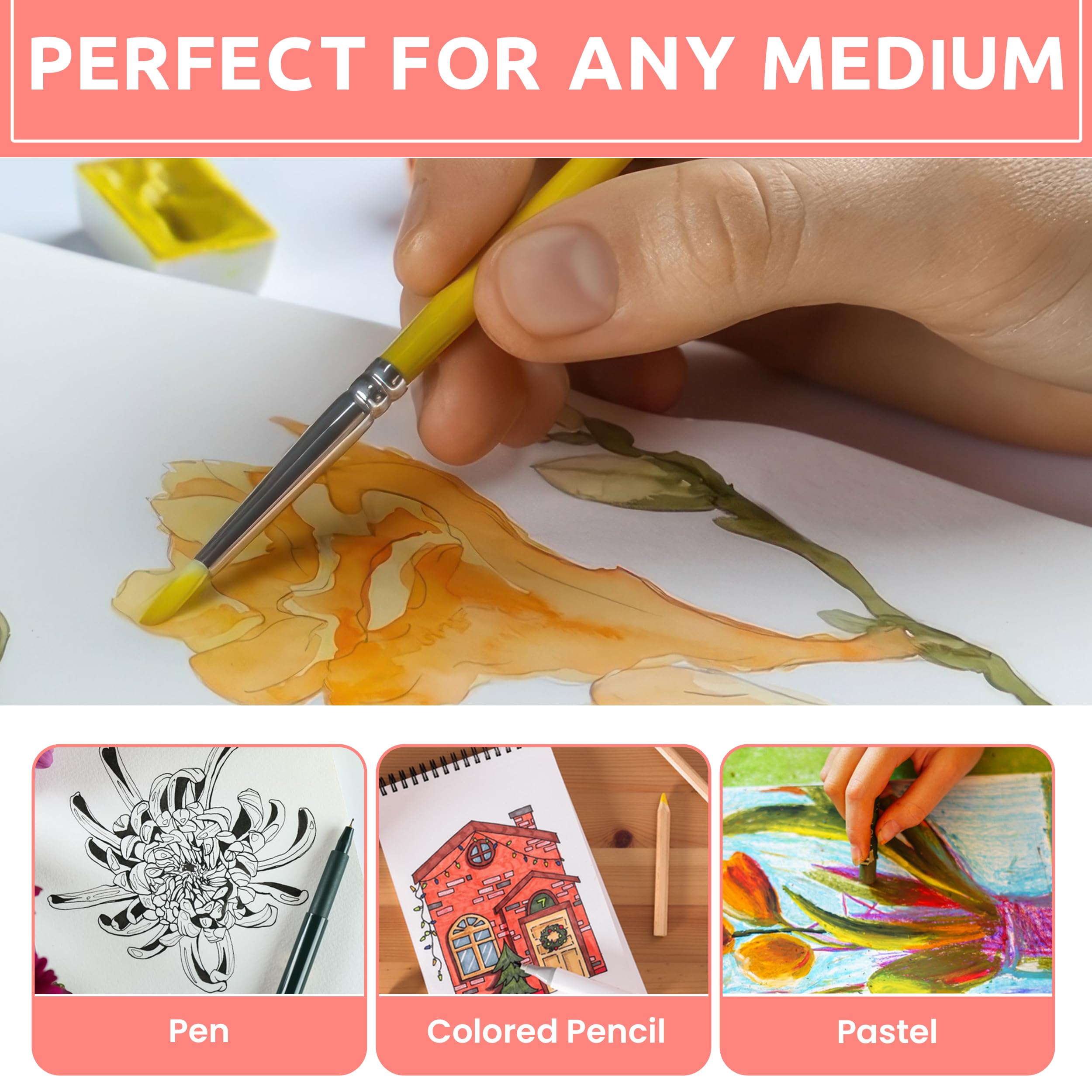 Snapklik.com : VOTUM Sketch Book: Personalized Artist Sketchbook ...