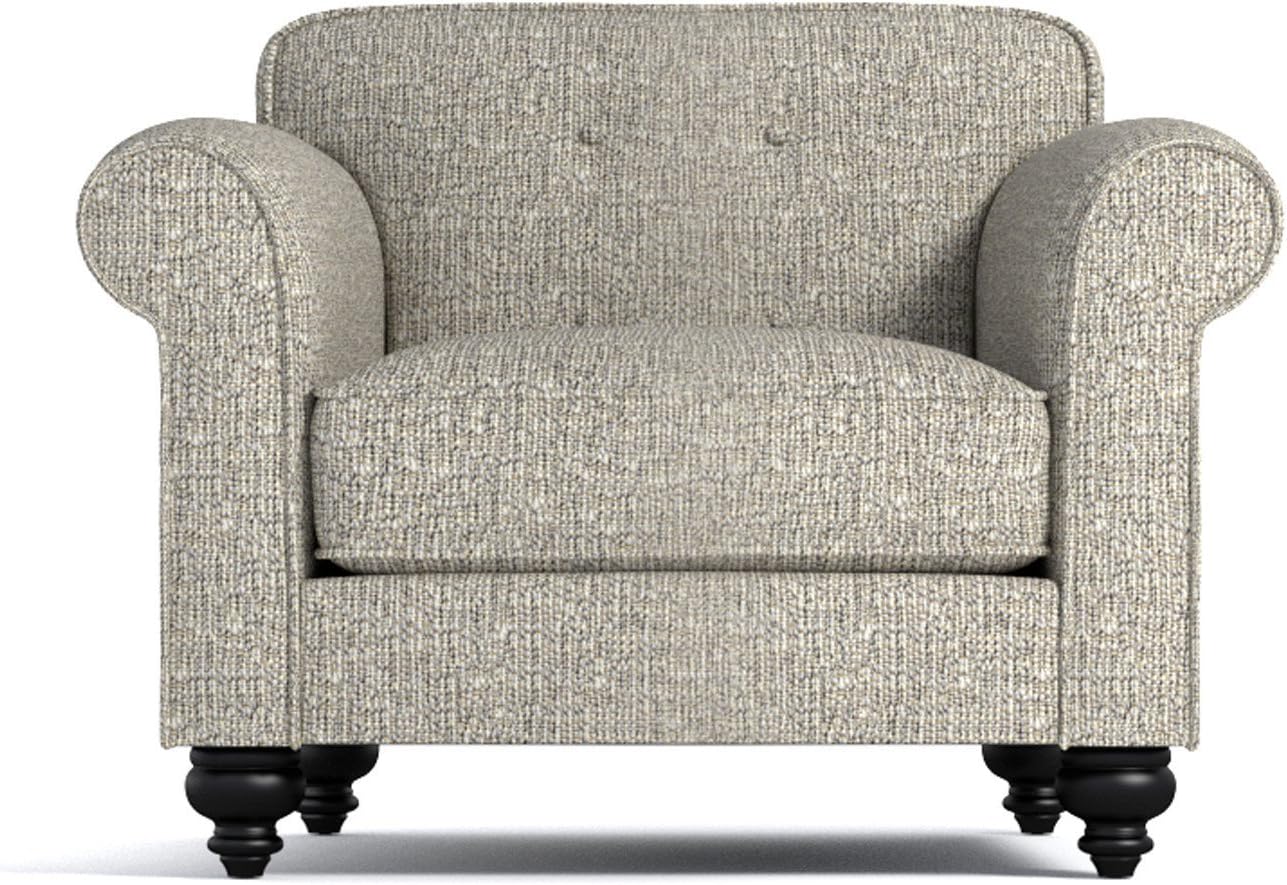 Amazon.com: Pico Tufted Back Chair, Straw : Home & Kitchen