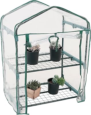 Amazon.com : Miracle-Gro 23" x 17" x 57" All-Season 4-Tier Mini Grow ...