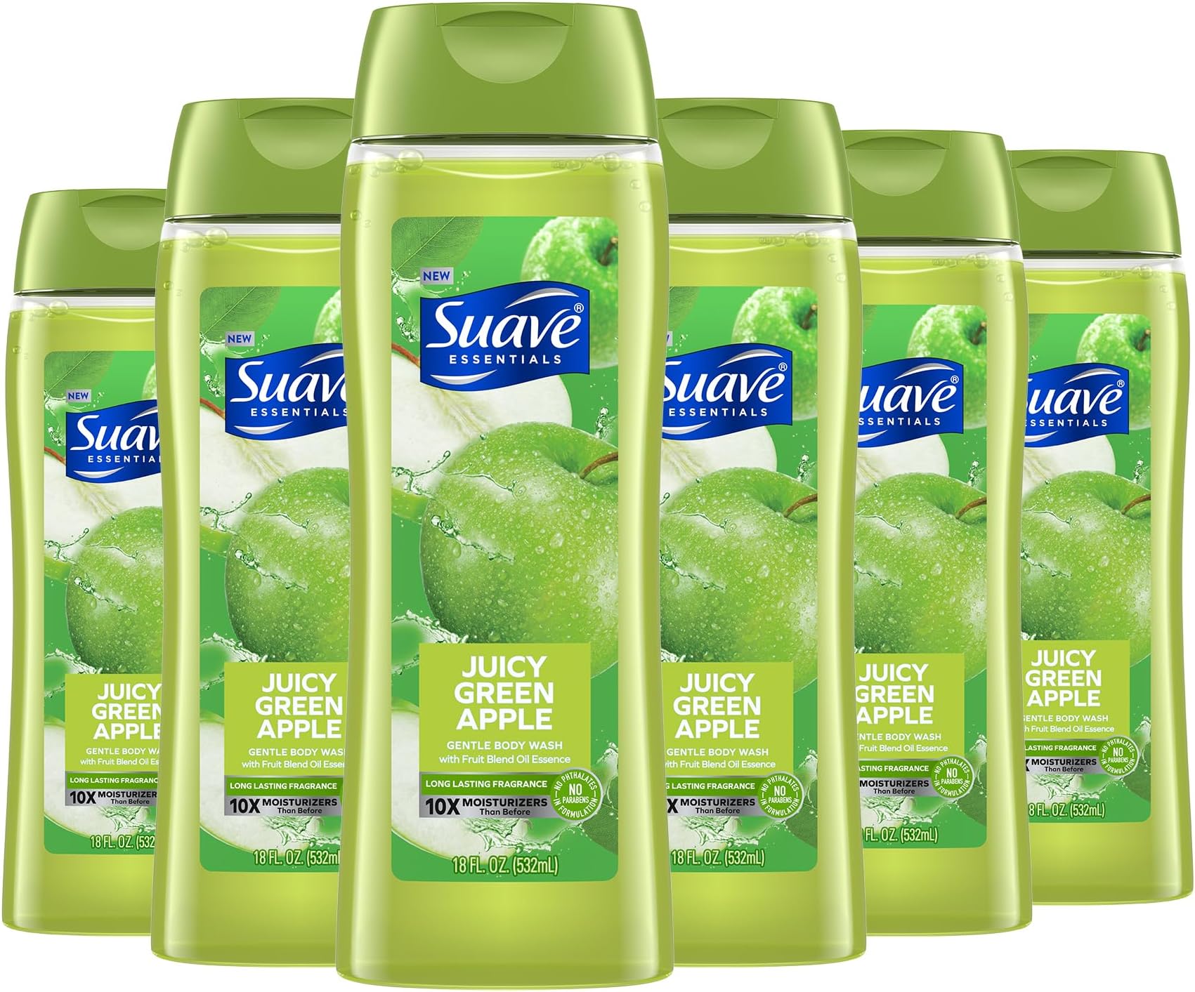 Amazon.com : Suave Essentials Body Wash For Moisturized & Pampered Skin ...