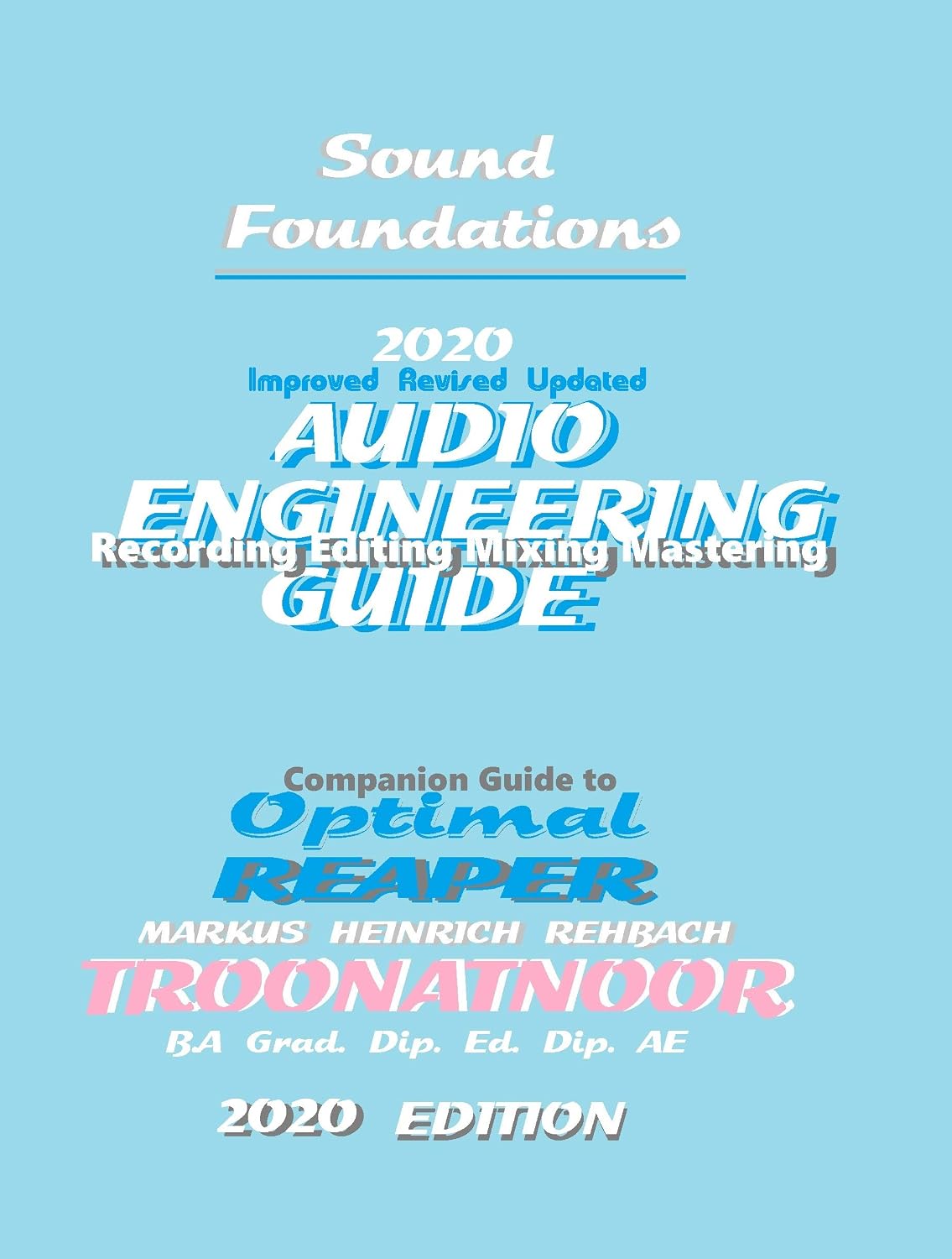 Amazon.com: 20-20 Sound Foundations Audio Engineering Reference Guide ...