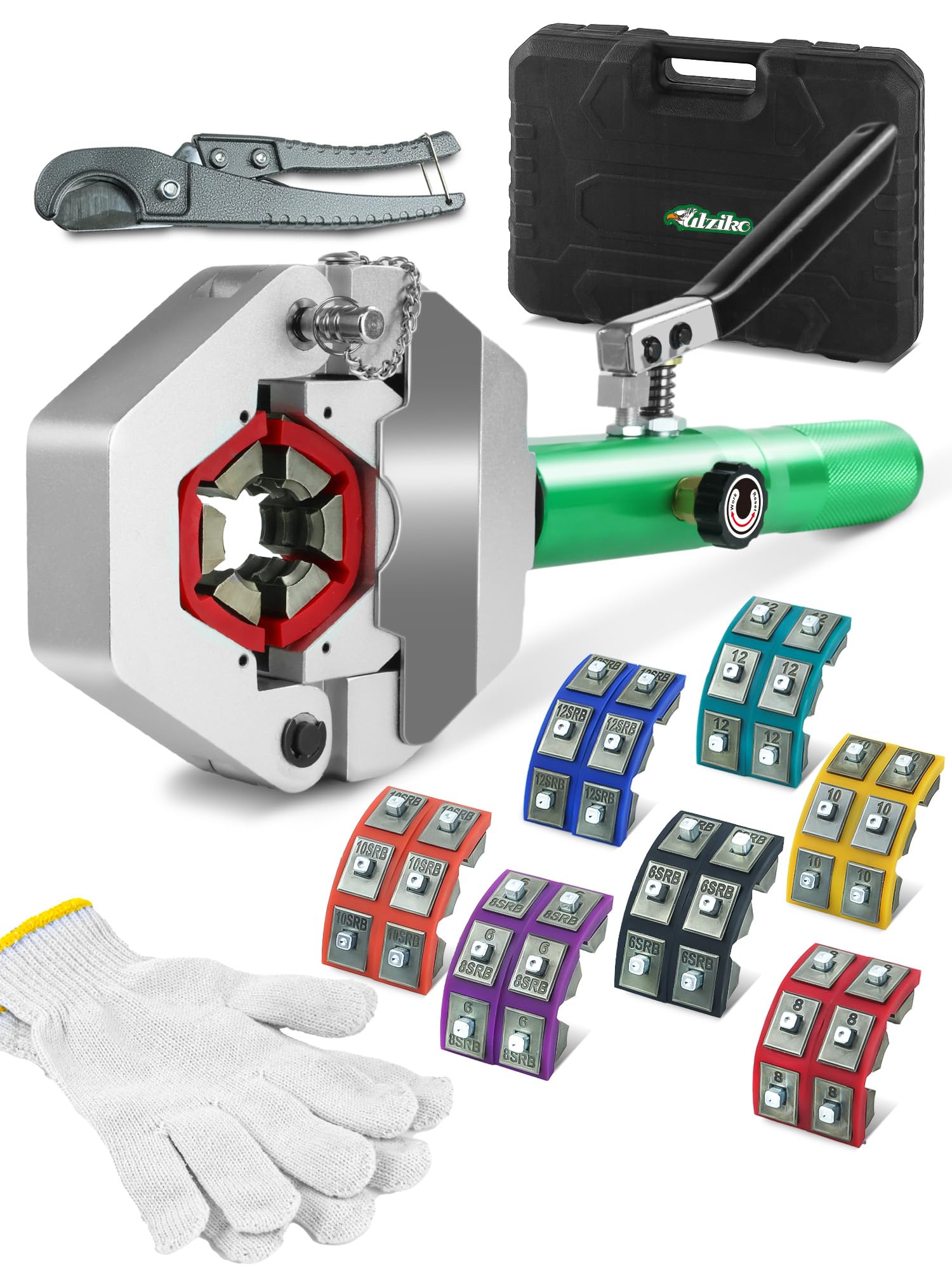 Snapklik.com : Utziko Hydraulic AC Hose Crimper Manual A/C Hose Crimper ...