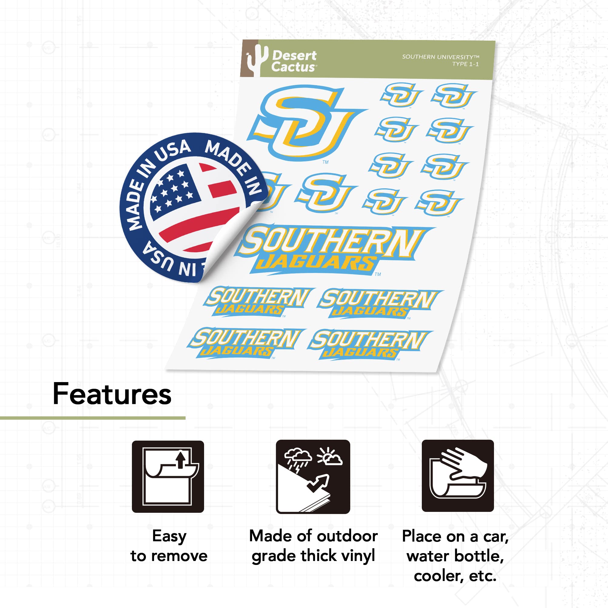 Southern Car Decals Buy Georgia Southwestern State University GSW ...