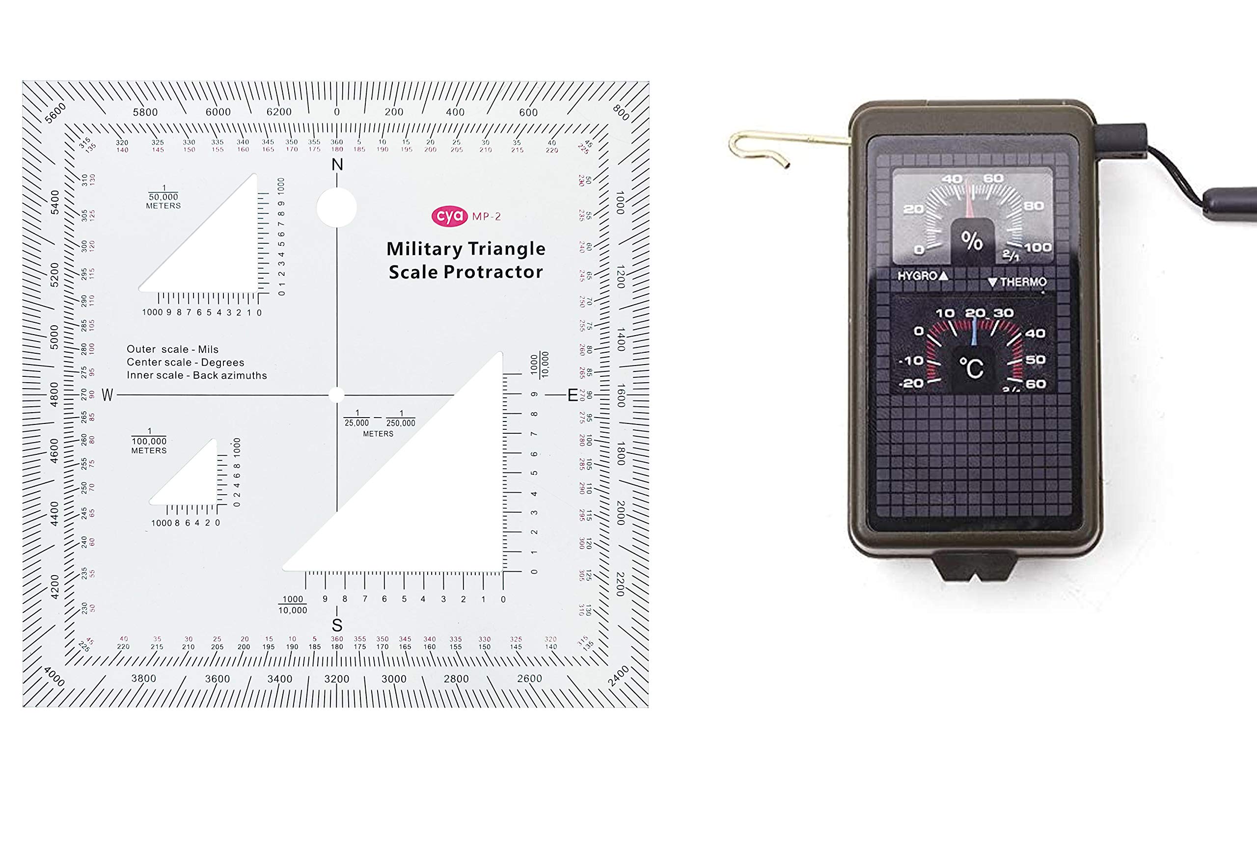 Buy Gotical Combo of 2 Multifunction Folding Compass 10-in-1 & UTM/MGRS ...