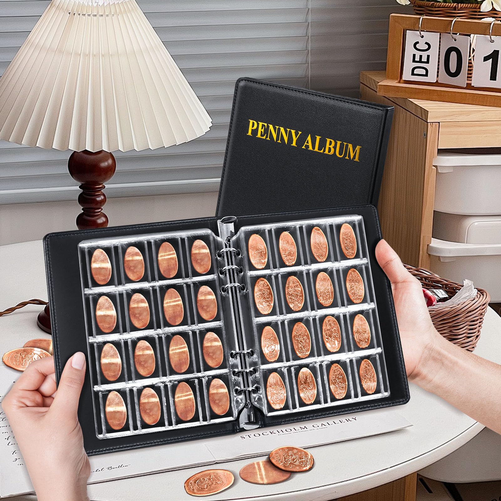 Snapklik.com : Tutata Pressed Penny Book, Penny Collection Album For ...
