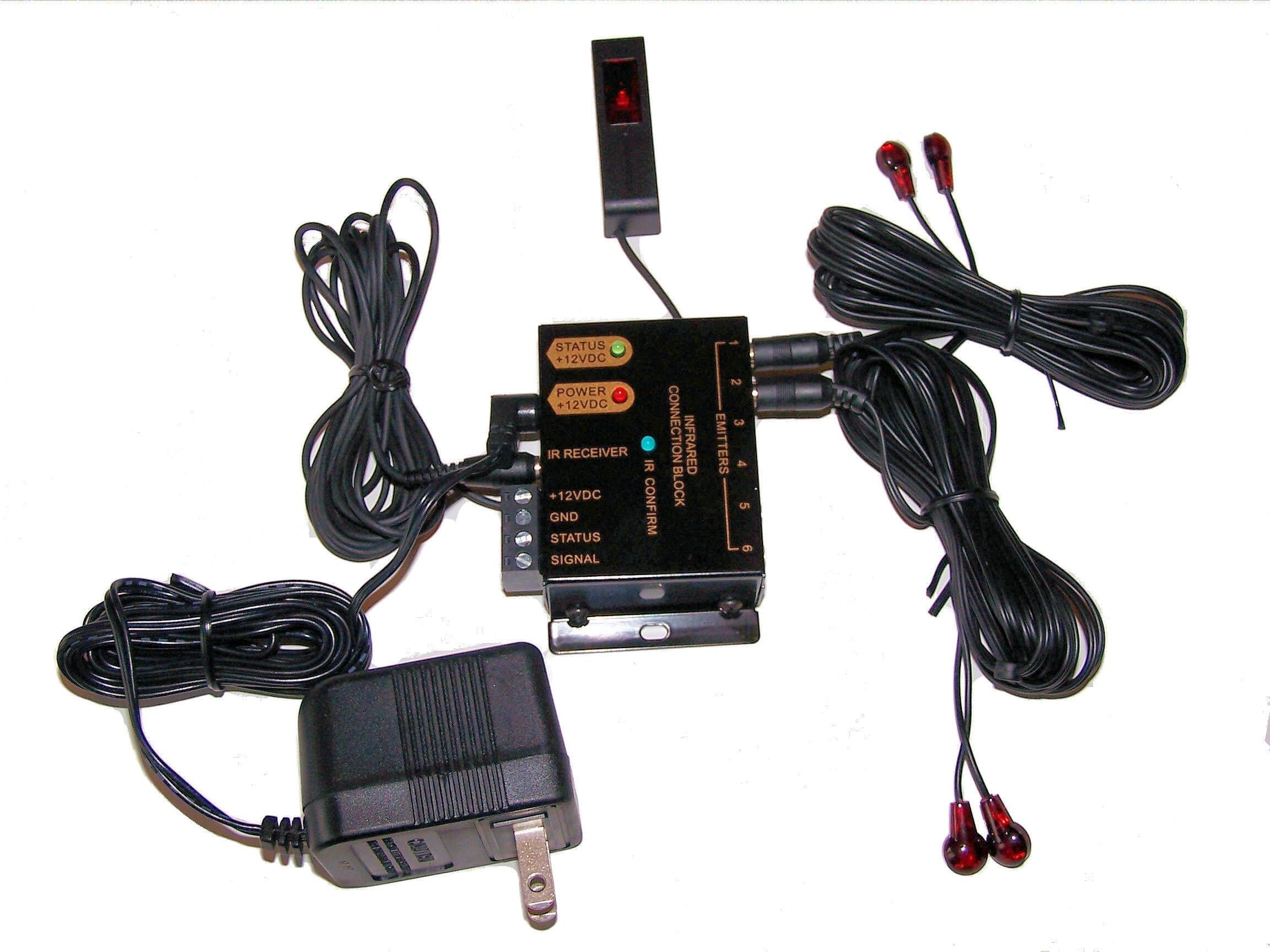 Amazon.com: Remote Control IR Repeater Extender Universal to Control ...