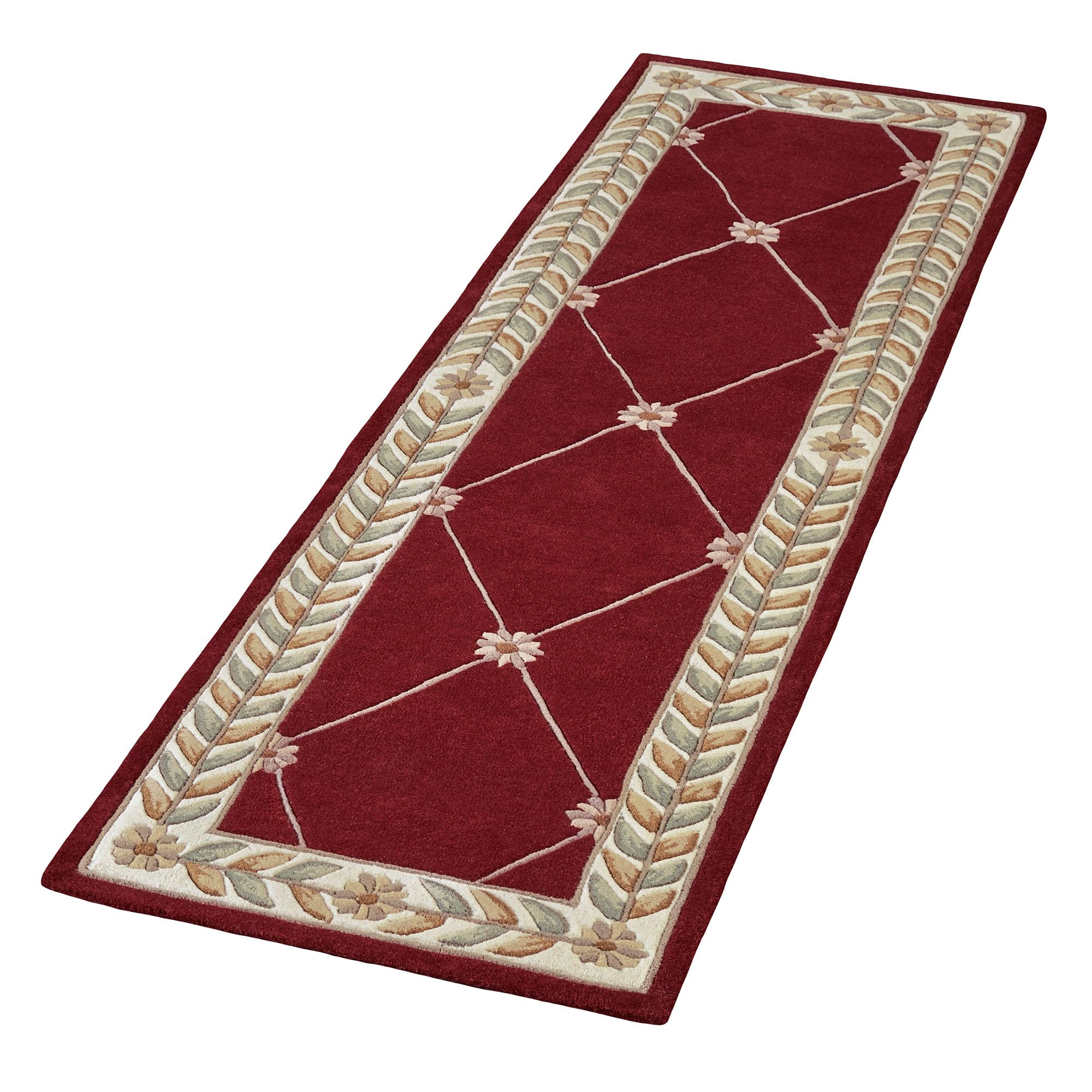Amazon.com: Fleurette Traditional Runner Rug | 2 feet 3 inches x 7 feet ...