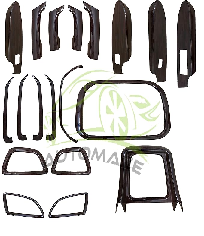 Automaze Interior Decoration Wooden Interior Trim For Vitara Brezza ...