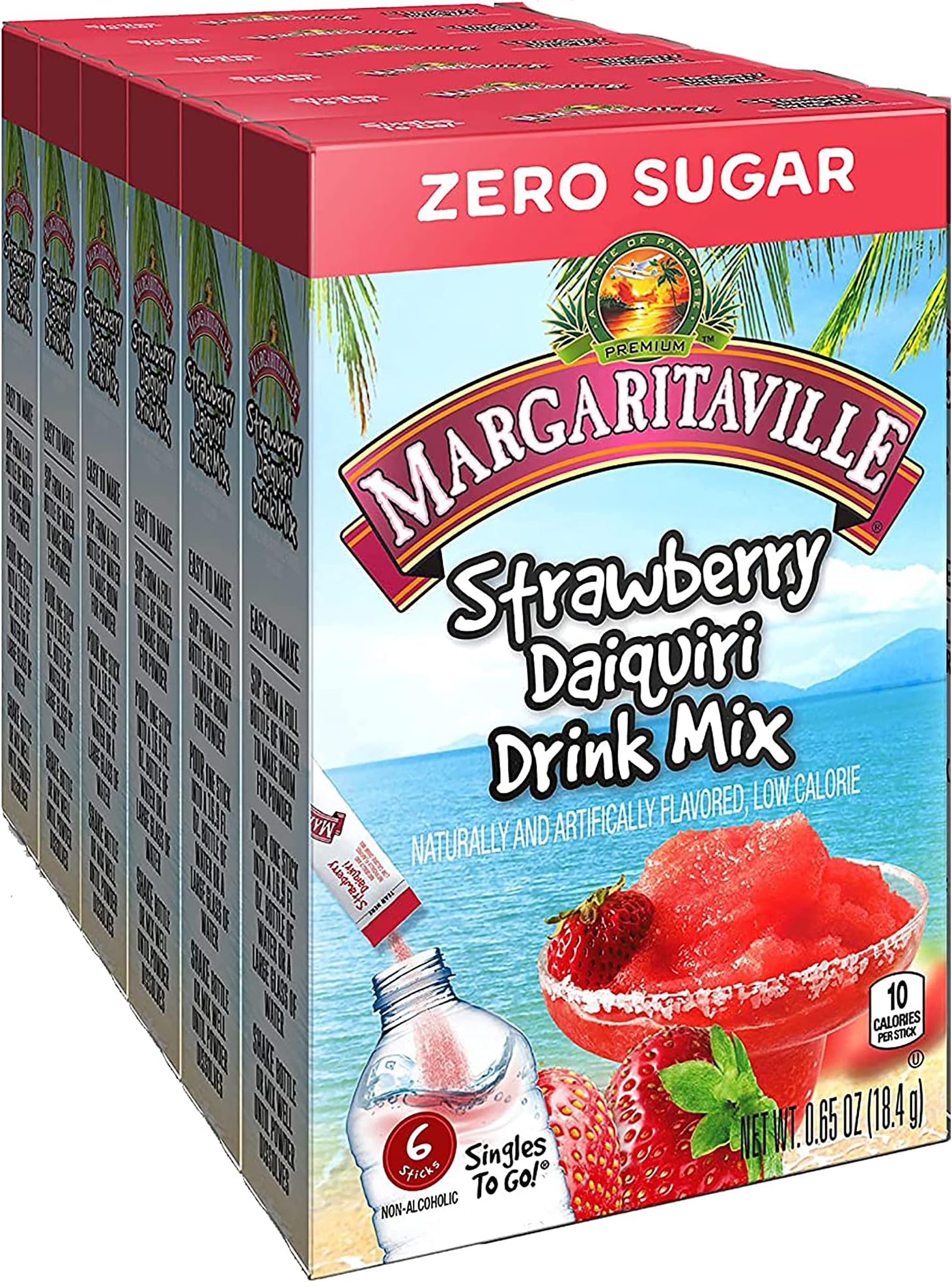 Amazon.com : Margaritaville Singles to Go Drink Mix Variety Pack - 3 ...