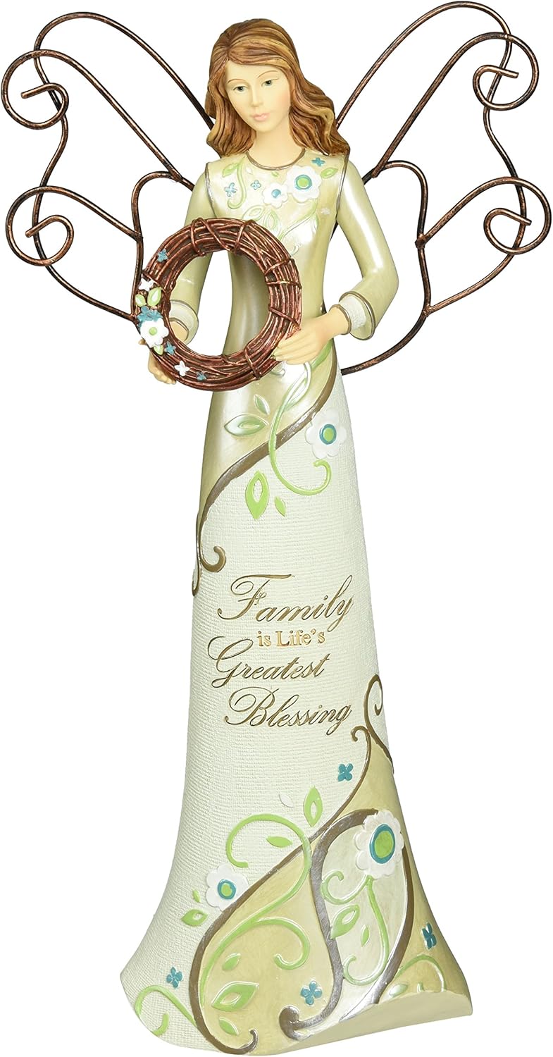 Amazon.com: Perfectly Paisley Family Angel Figurine by Pavilion, 12 ...
