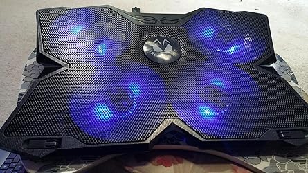 Amazon.com: Tree New Bee High Performance Gaming Laptop Cooling Pad for ...