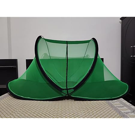 Single Bed Polyester Foldable Light Weight Washable Mosquito net ...