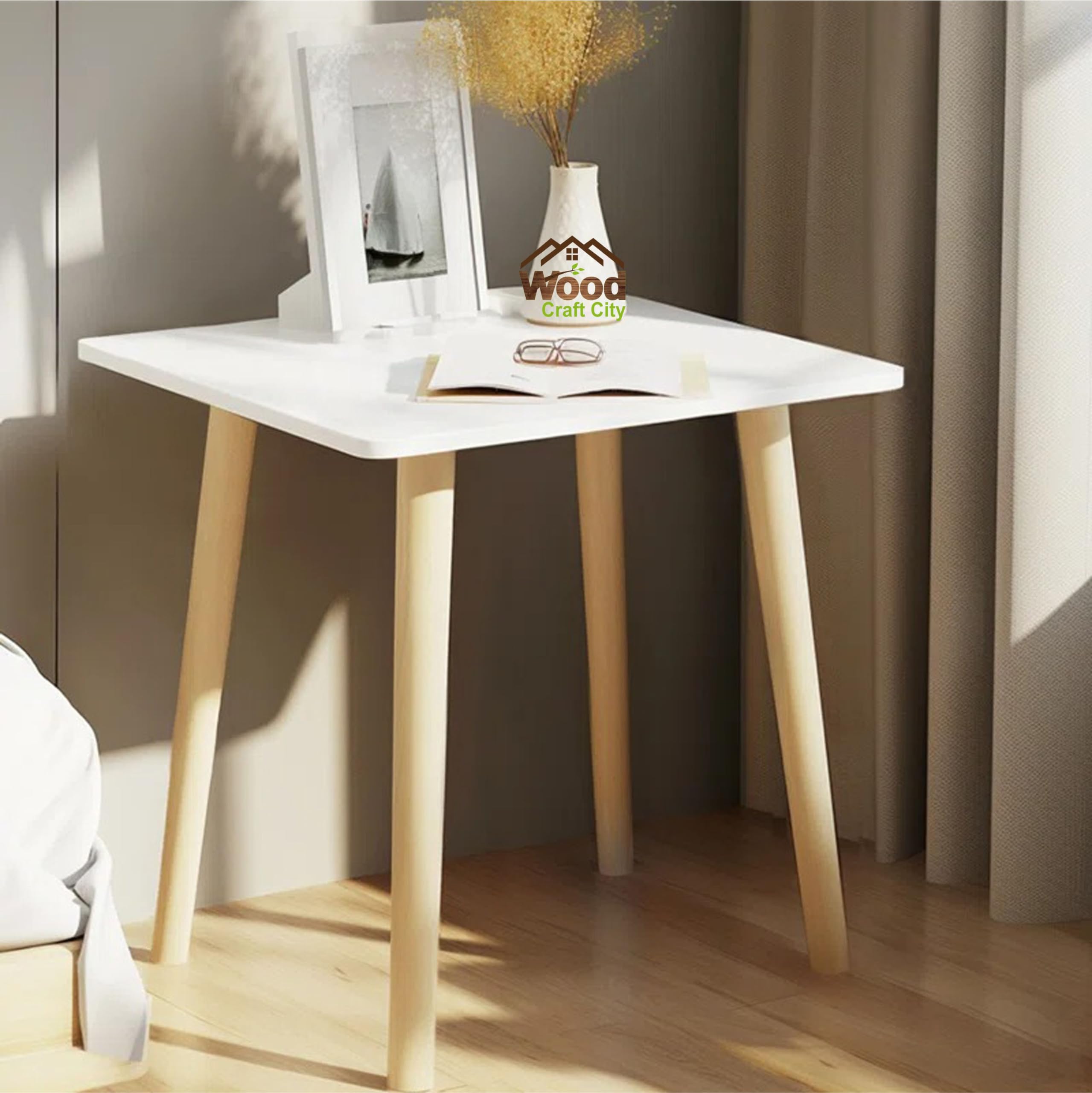 Square Wood Craft Table