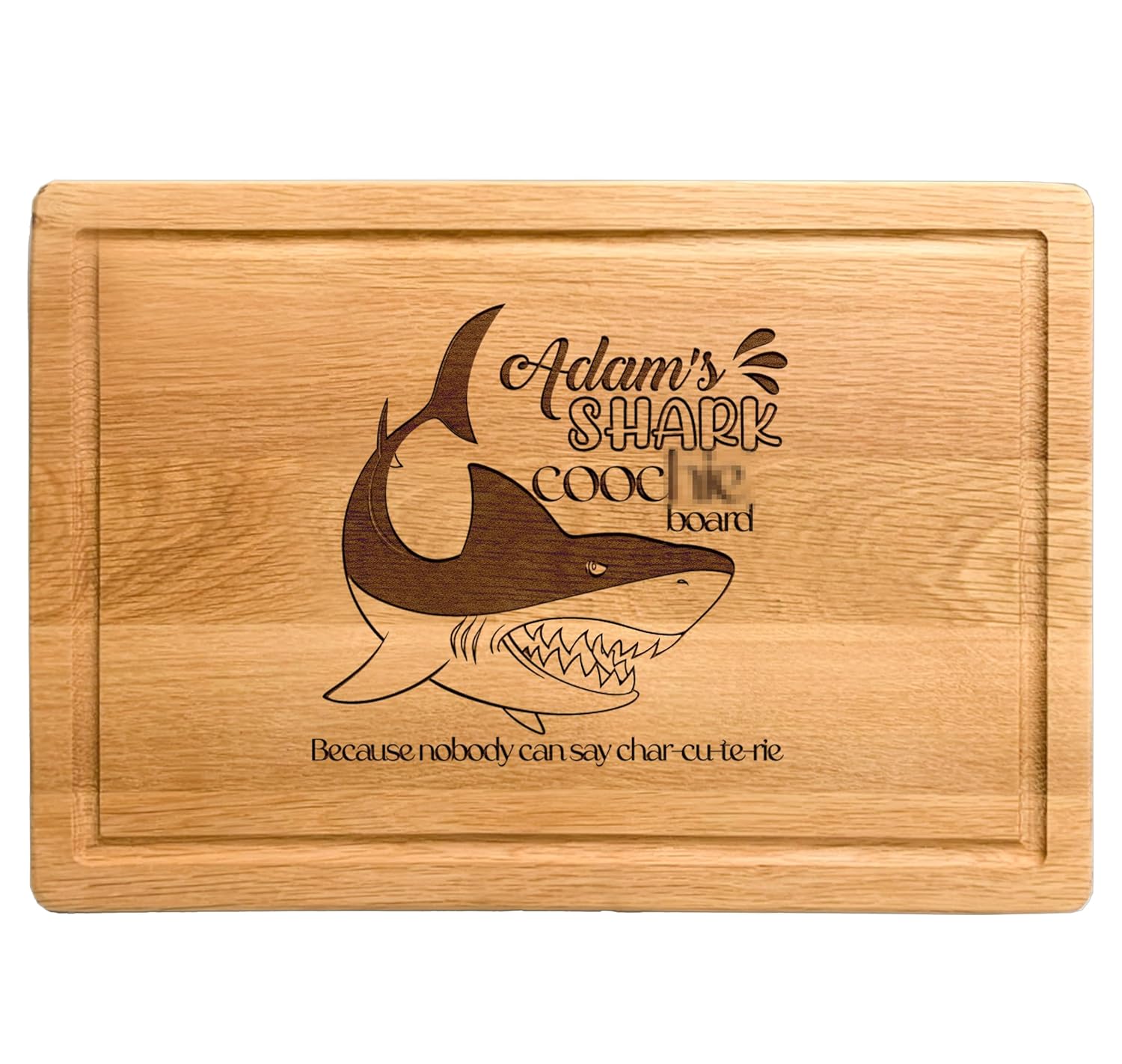 Amazon.com: Customizable Shark Board, Shark Cutting Board, Personalized ...