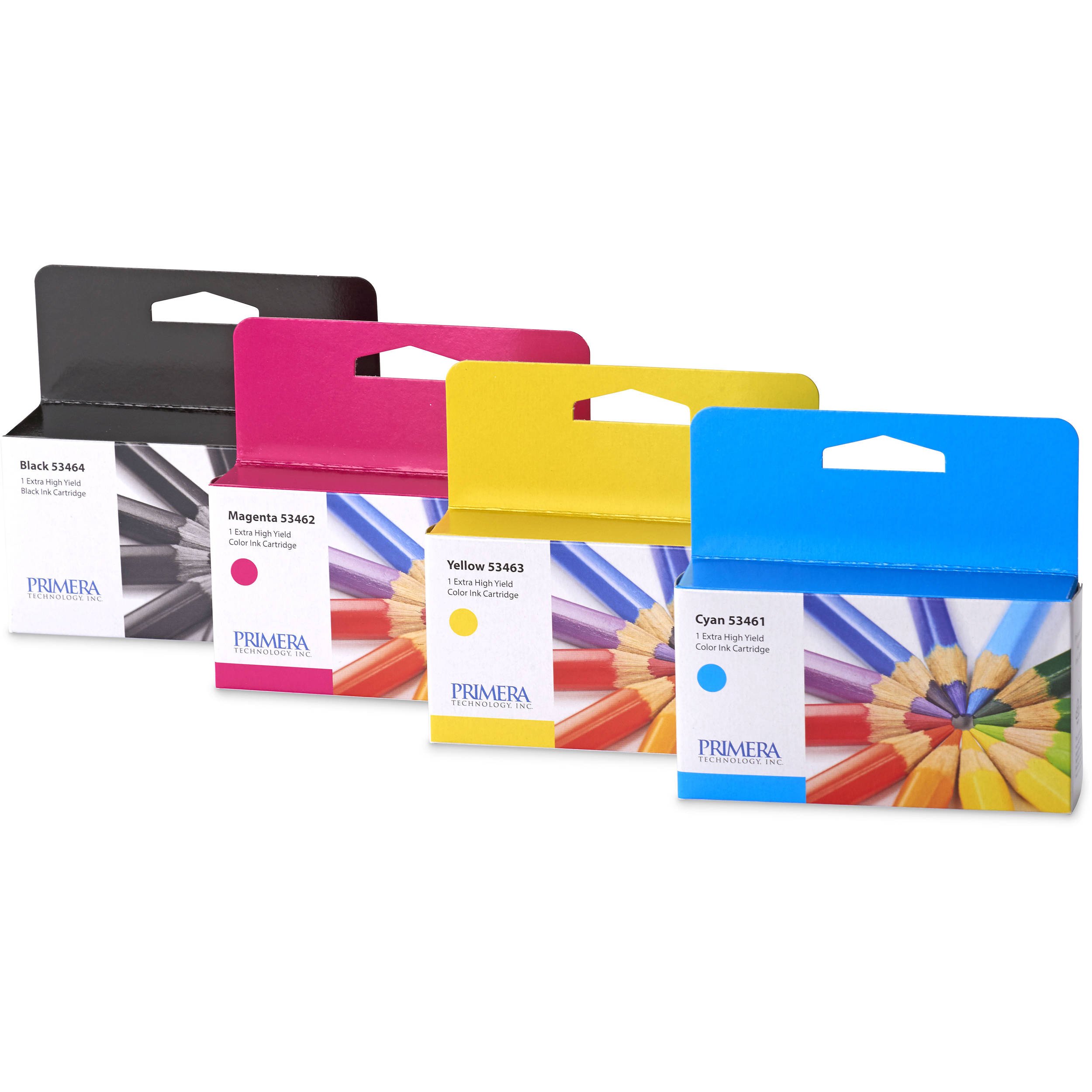 Amazon.com: Primera, LX2000 CMYK, Multi-PAK Ink Cartridge, HIGH YD ...