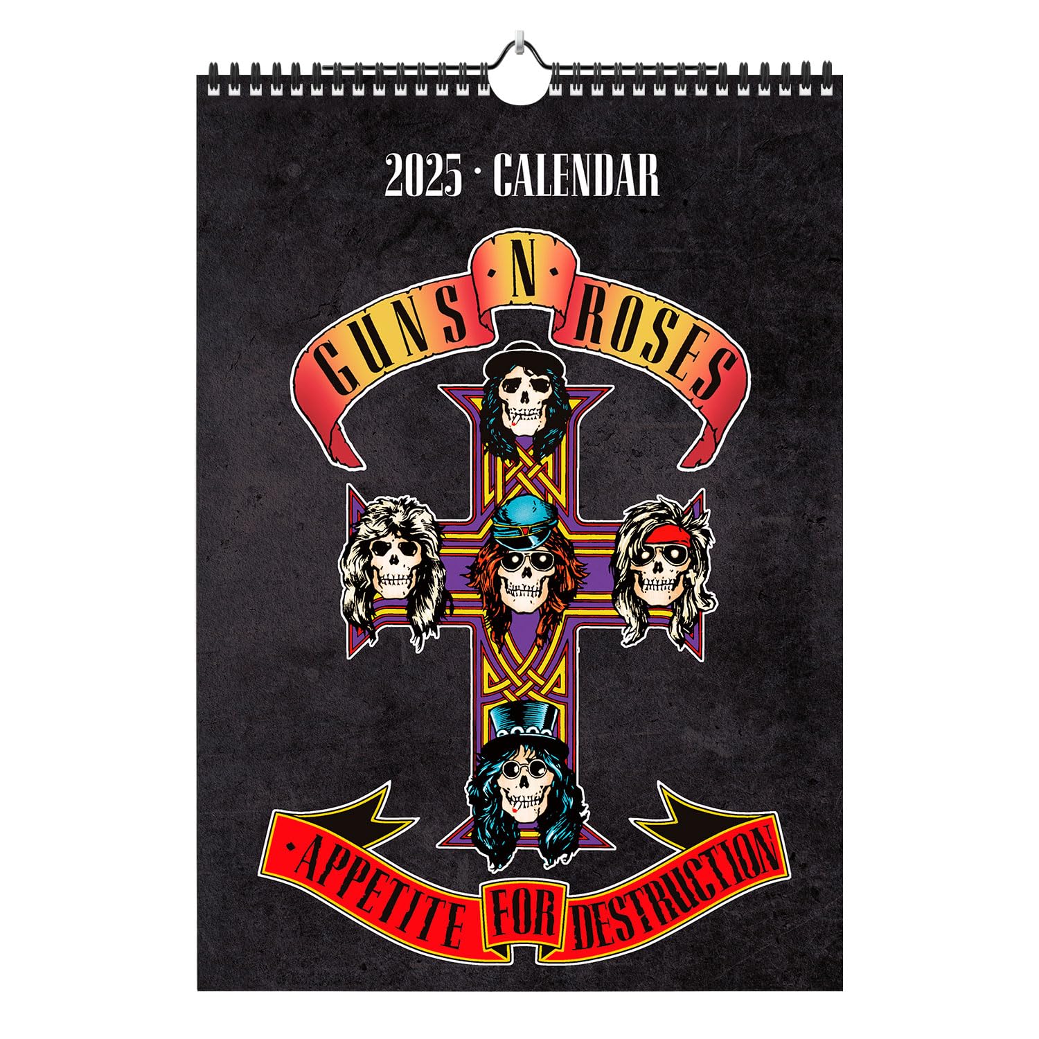 Grupo Erik Wall Calendar 2025 Guns N Roses A3 Calendar | Desertcart INDIA